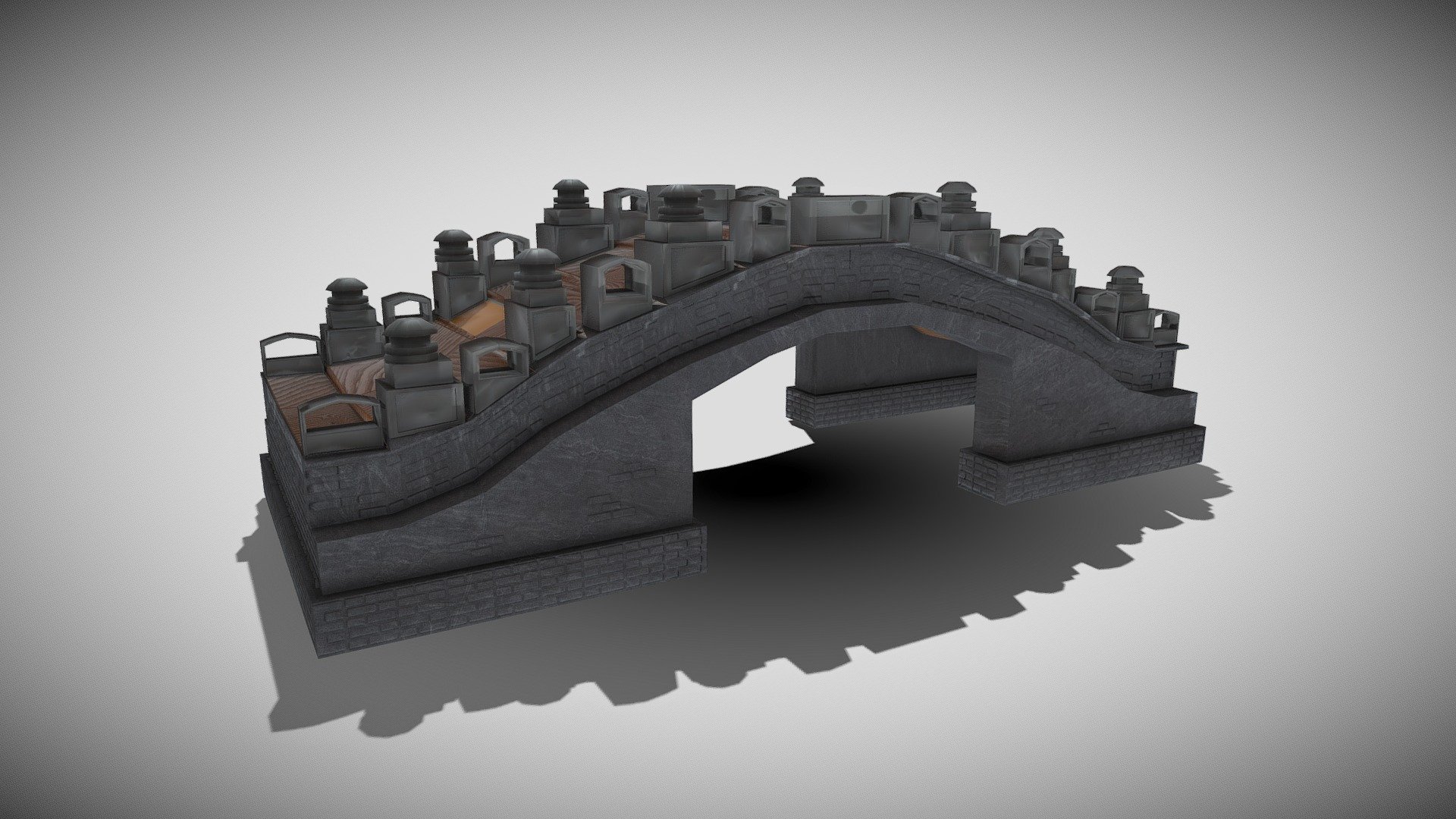 Chinese Moon Bridge - 3D model by AngelosShiapani1 [3a53401] - Sketchfab