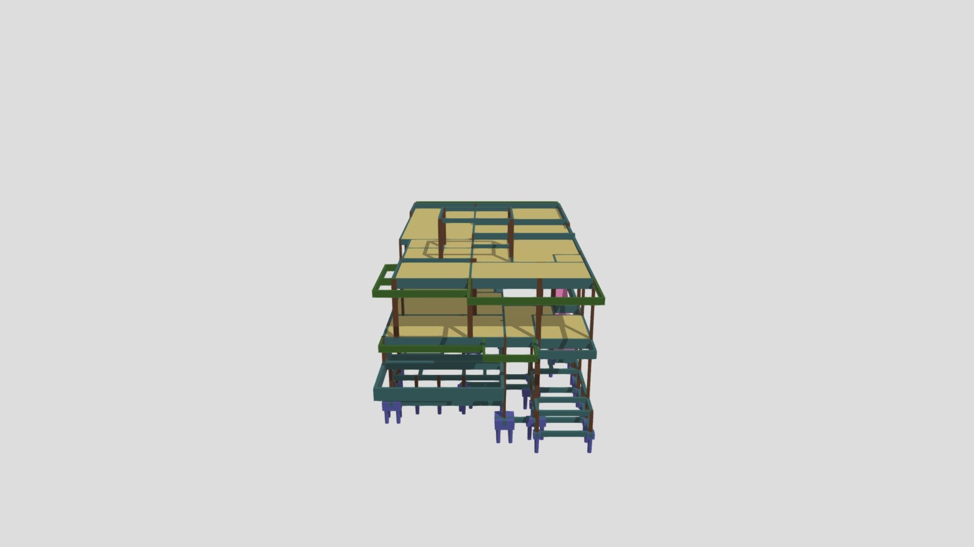 3D Residência GGGR- Alphaville II - Download Free 3D model by Daniel ...