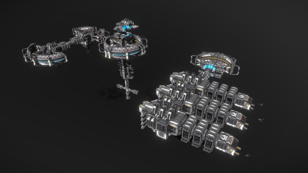 Station - A 3D model collection by khalys - Sketchfab