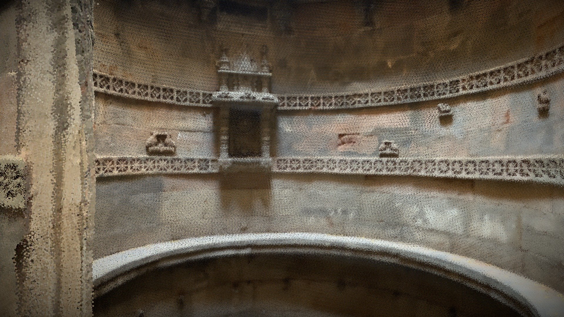 Dai Halima Stepwell (Vav) detail - 3D model by Doron Altaratz (@doron ...