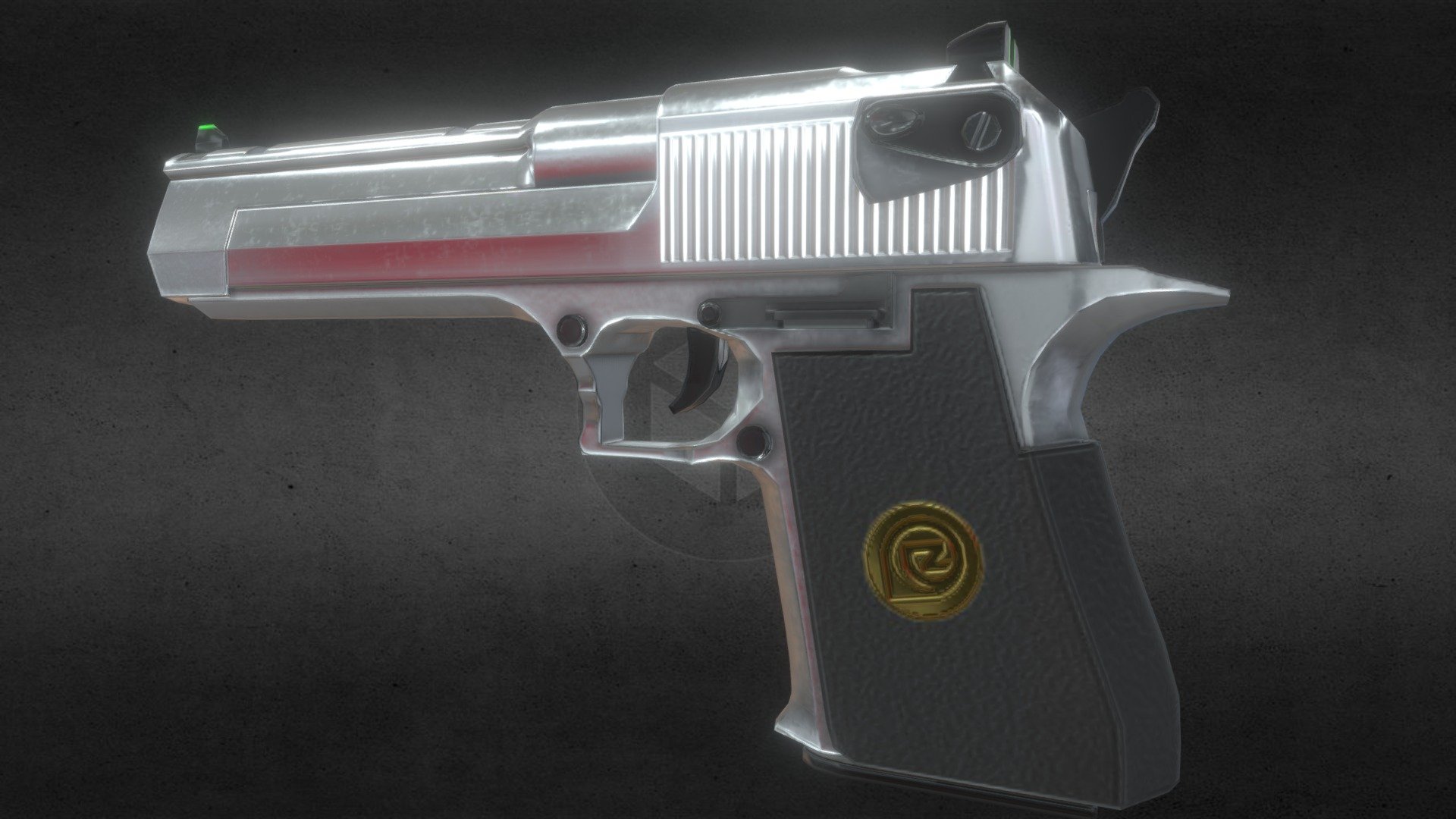 Desert eagle - Download Free 3D model by Rzyas [3a5a623] - Sketchfab