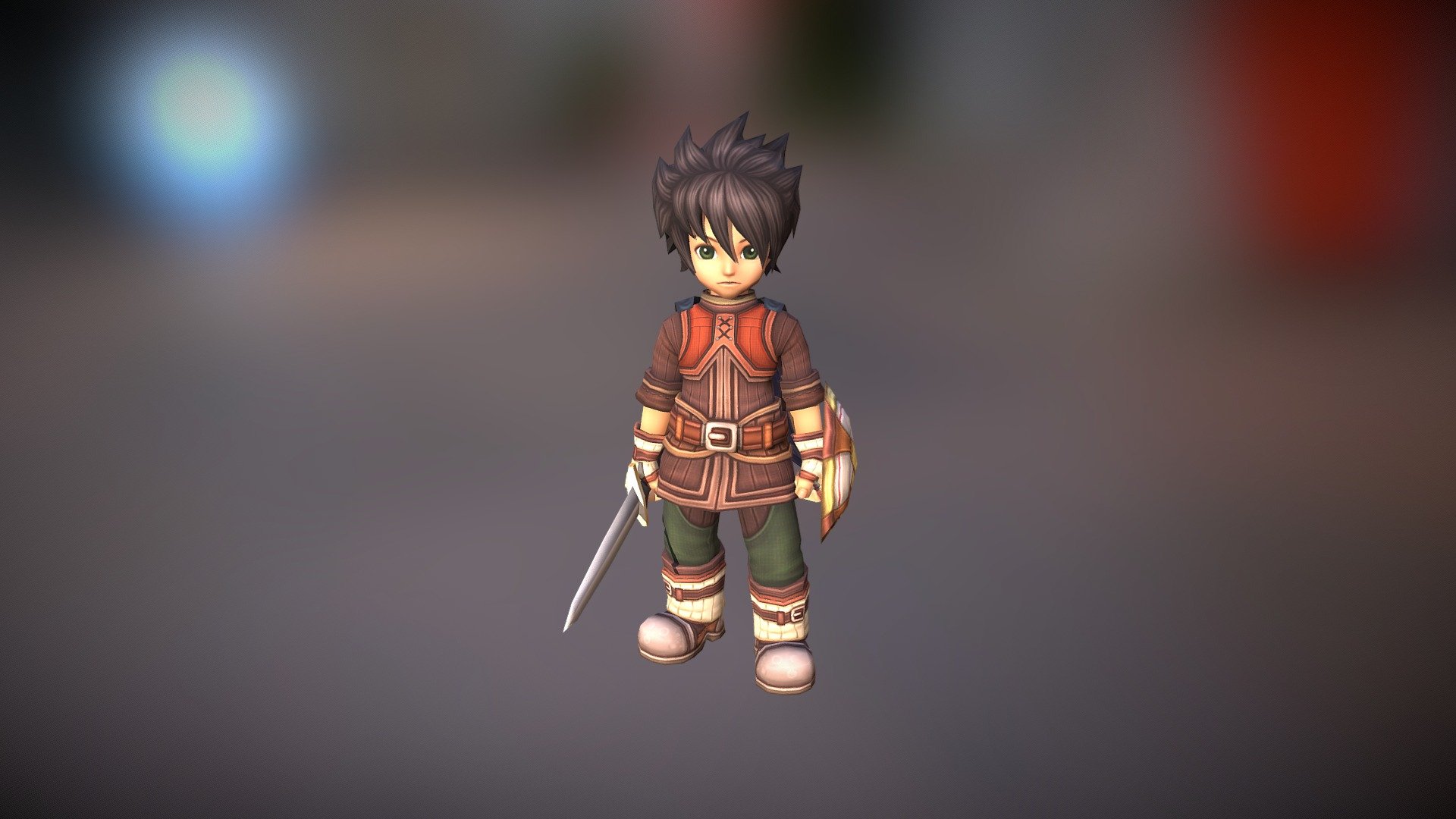RPG Male Knight - 3D model by picturefry [3a5ba86] - Sketchfab