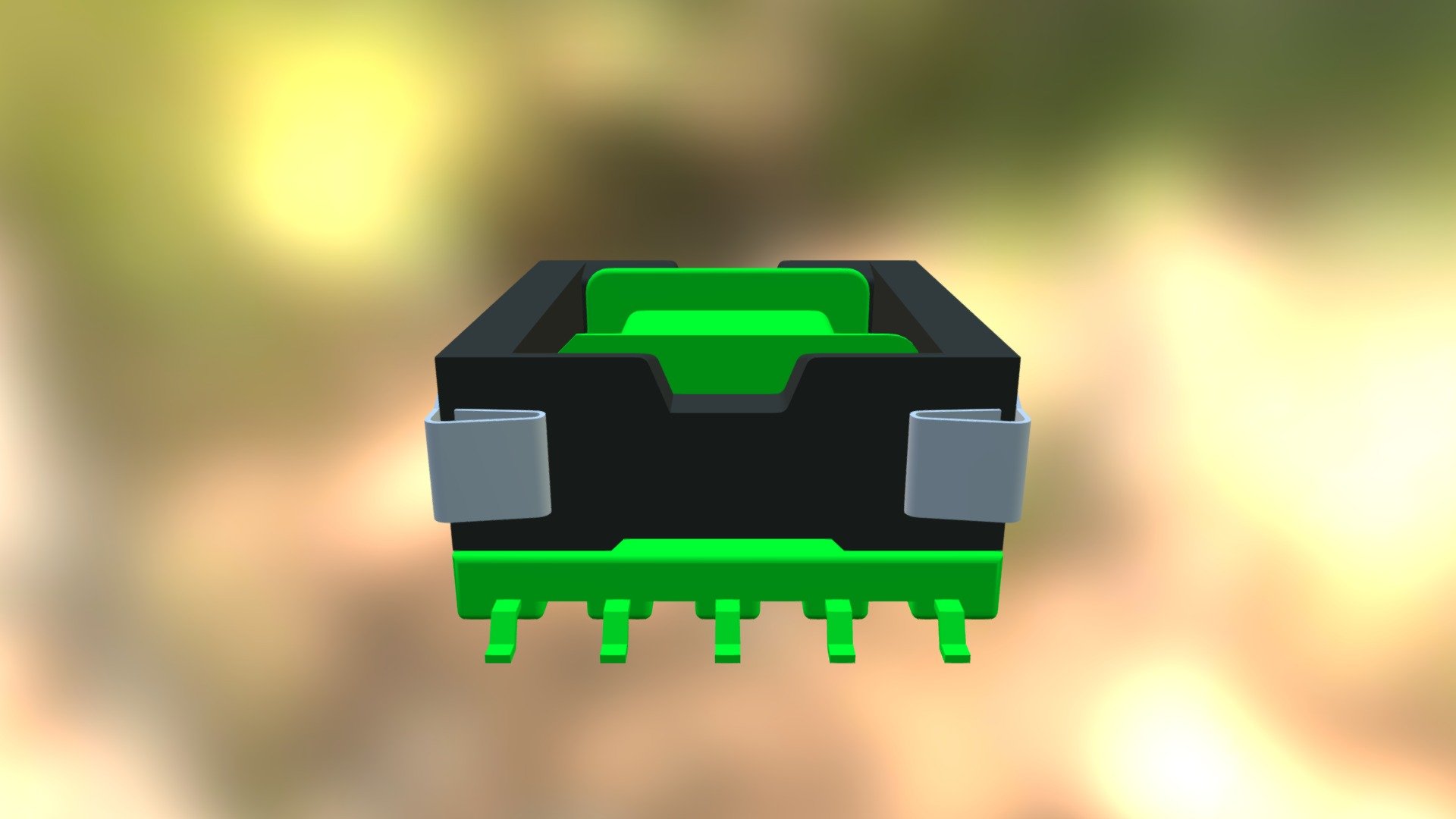 EFD25 SMD Transformer - 3D model by liam (@liamliu) [3a5c7c6] - Sketchfab