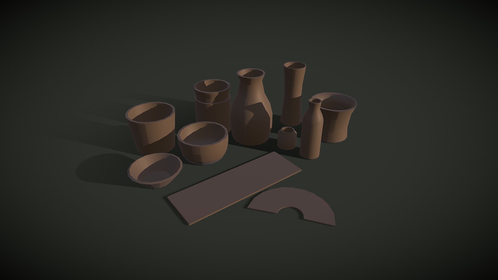 Simple Lowpoly pottery - Buy Royalty Free 3D model by tamminen [3a5cfff ...