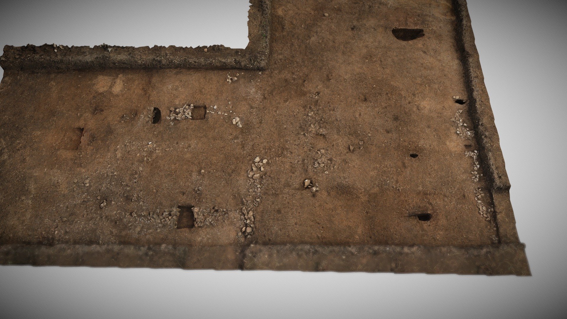 Elmswell Farm Trench 4 post-excavation model - 3D model by DigVentures ...