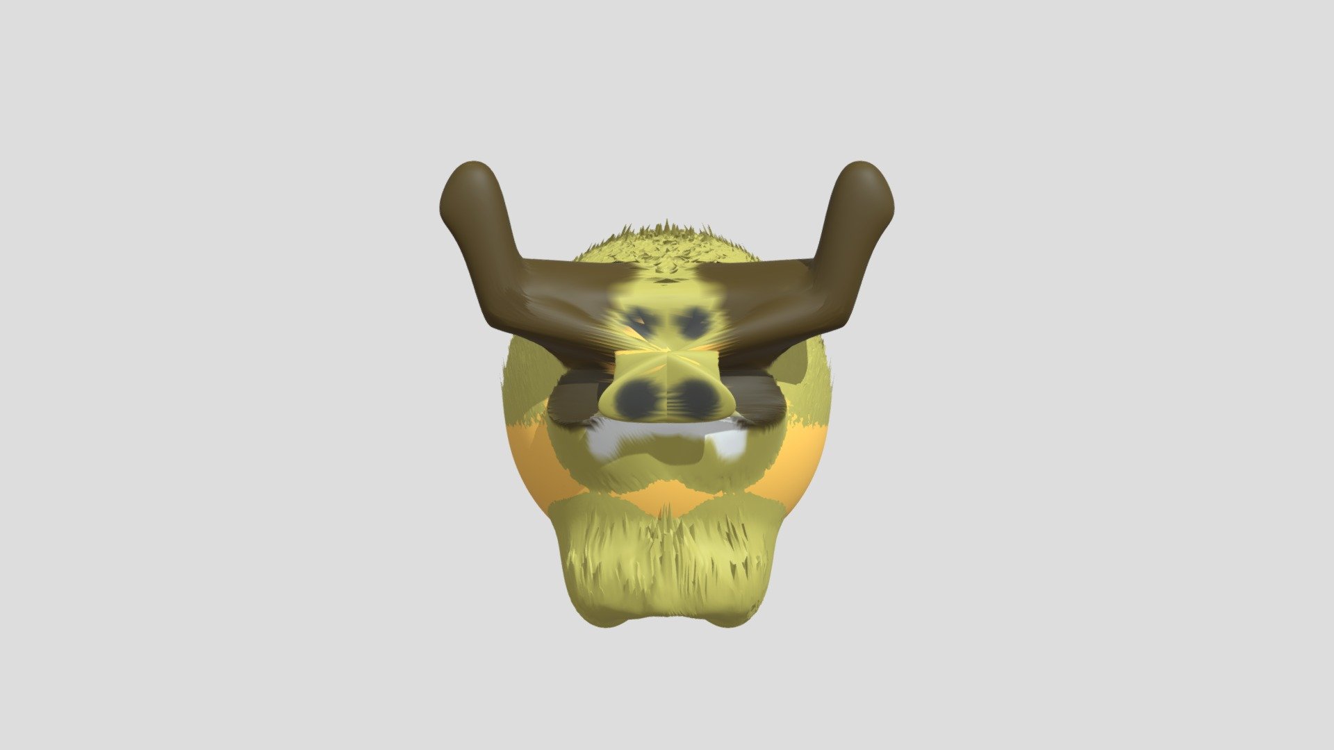 The horned pig - 3D model by hobbits [3a60ca1] - Sketchfab