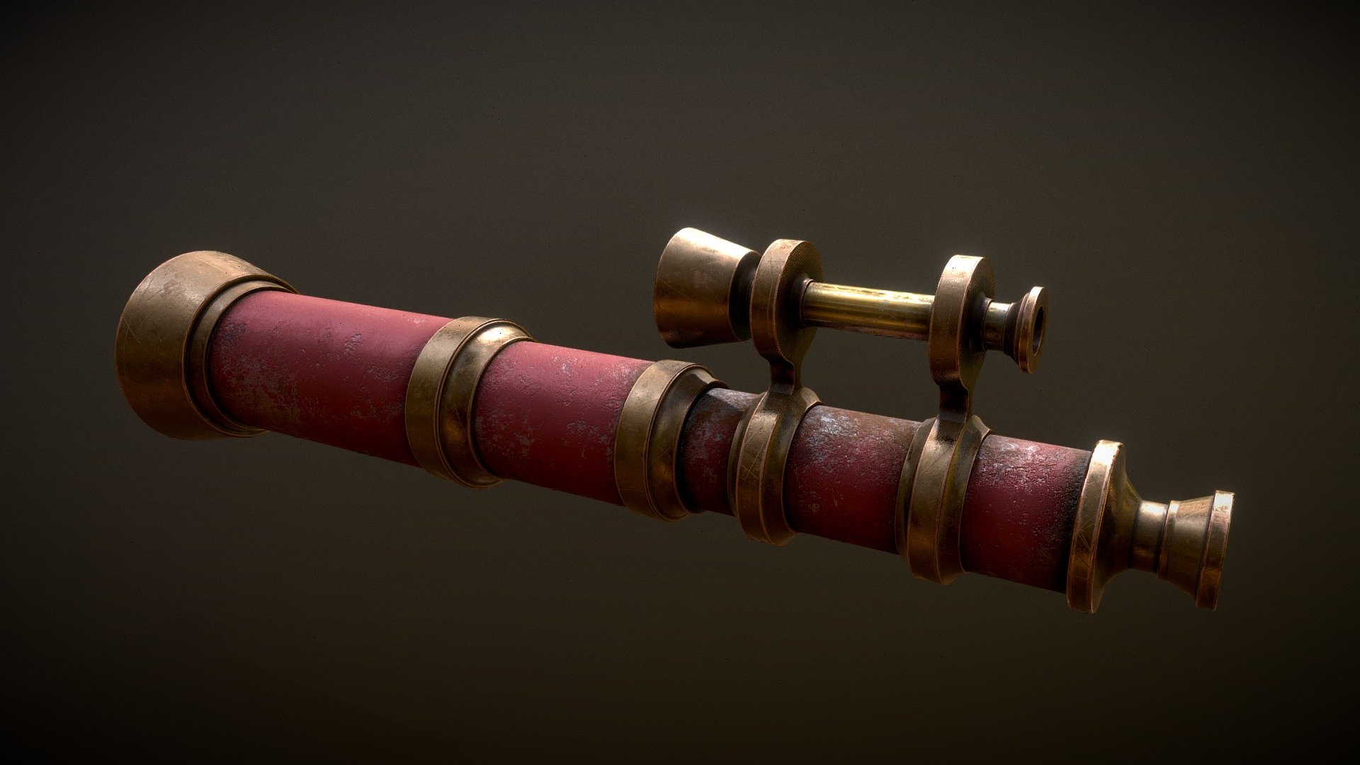 Telescope - 3D model by Shane Hennessy (@shane.d.hennessy) [3a62b2d ...