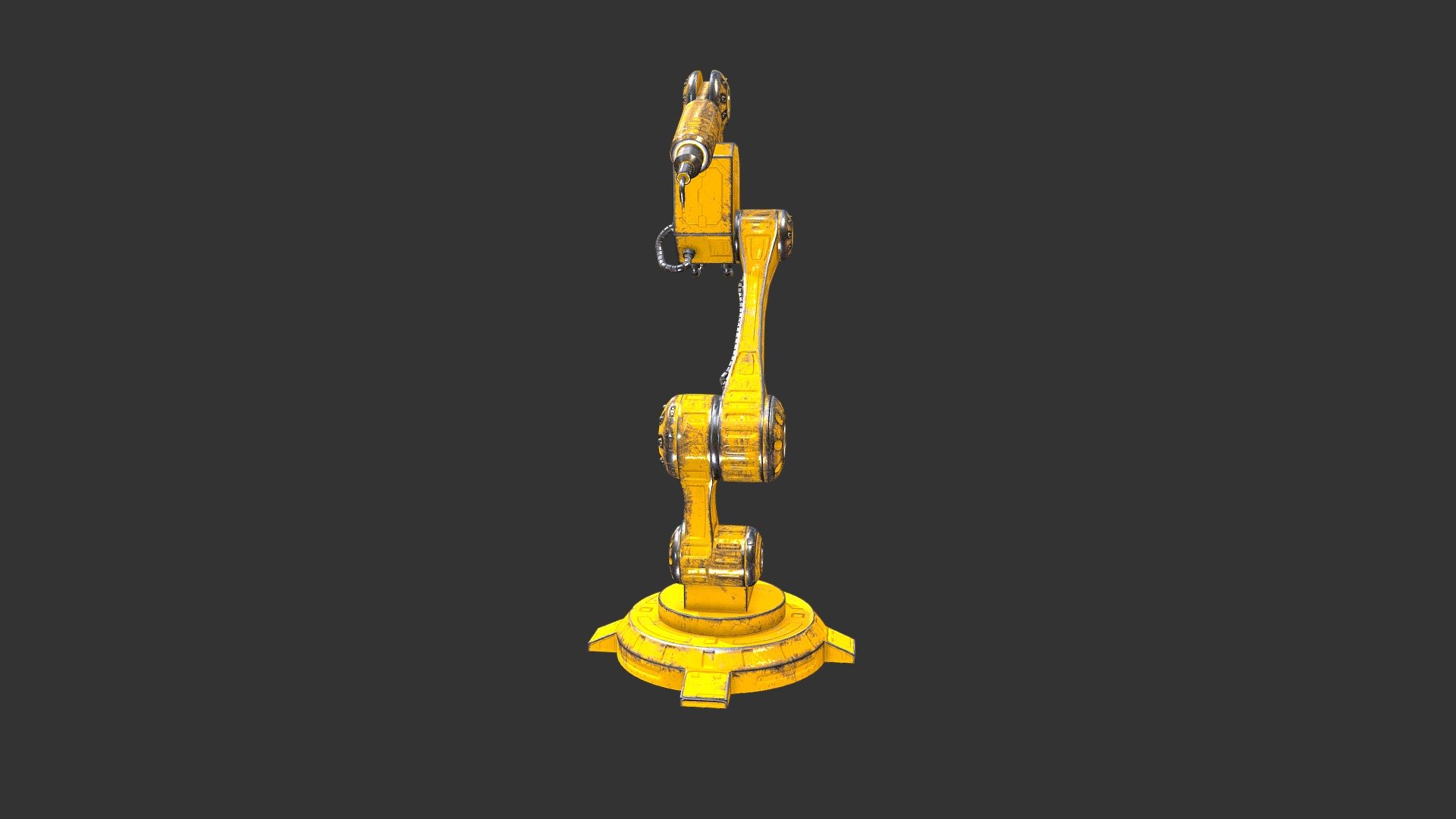 Industrial welding robot - 3D model by Orhun Evcimen (@orhun) [3a63969 ...