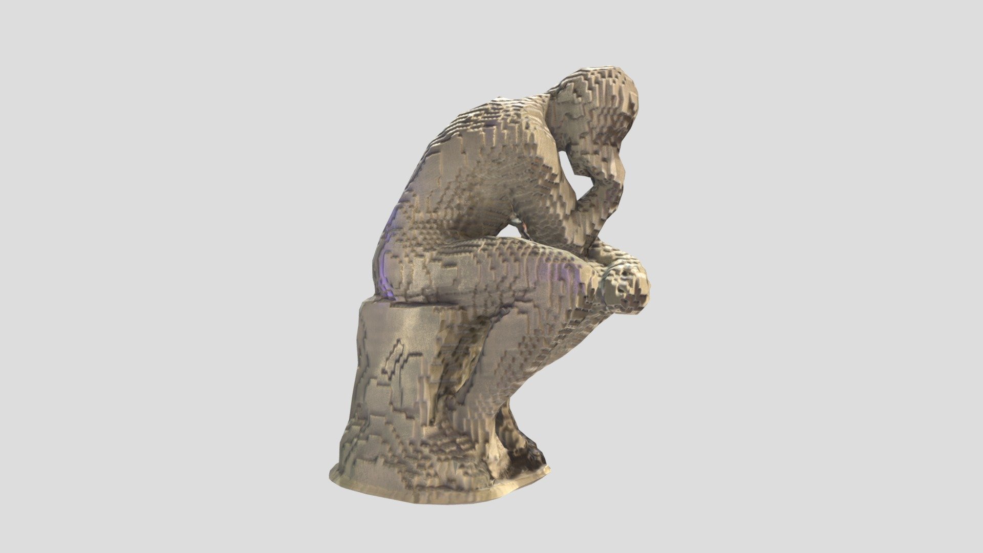 Thinker (LEGO) - Download Free 3D model by David Wigforss (@dwigfor ...