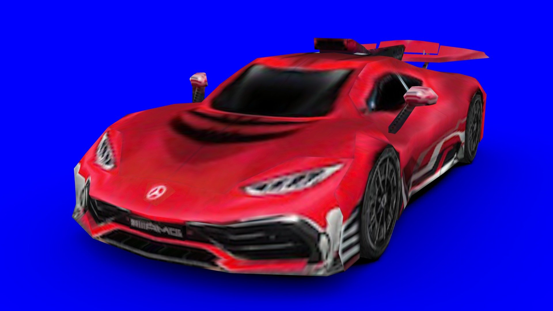 Ps1 Low-poly 2022 Mercedes AMG-One - Download Free 3D model by ...