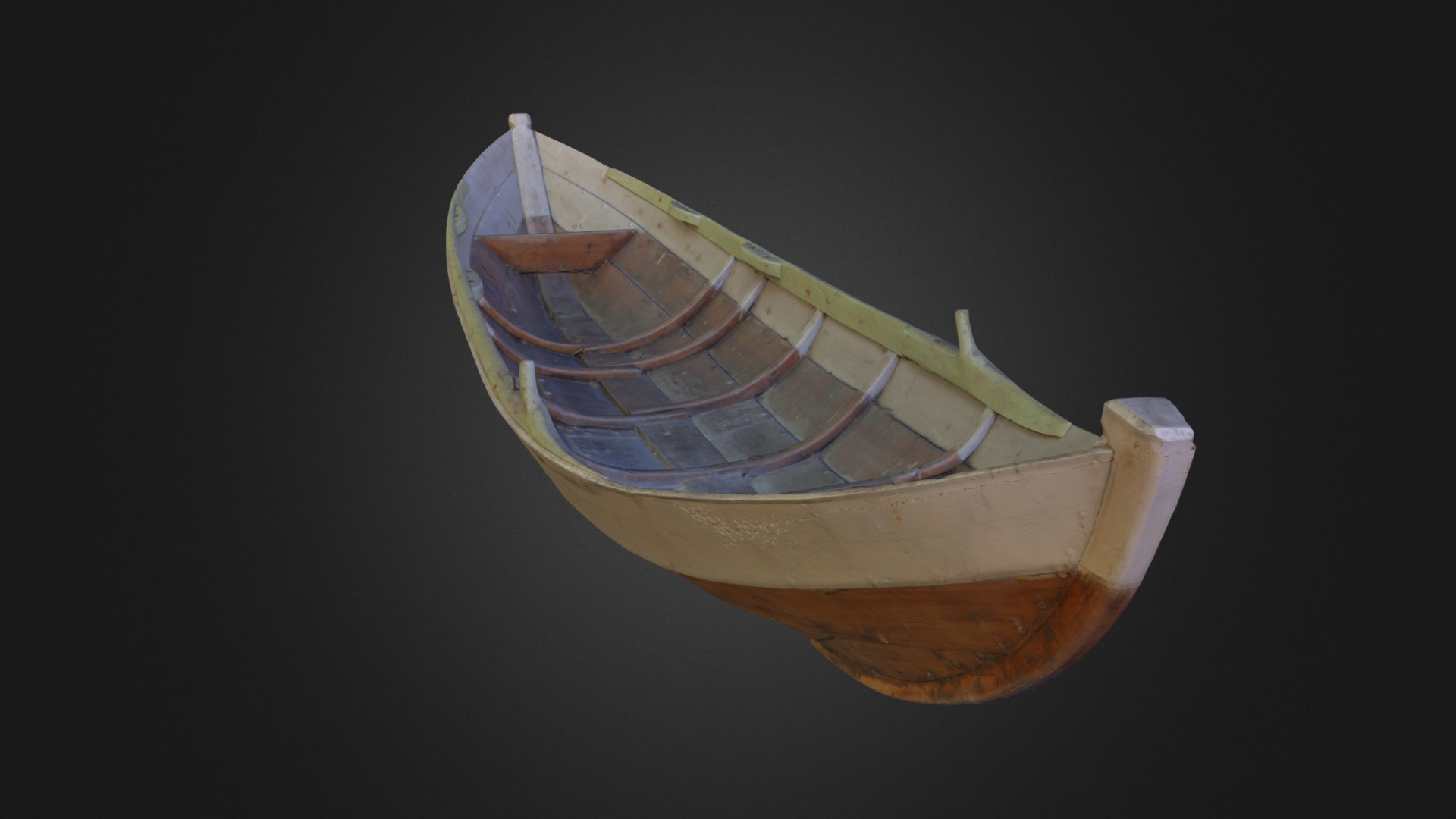Bask - elvebåt. Første forsøk. - 3D model by Nordnorsk Fartøyvernsenter ...