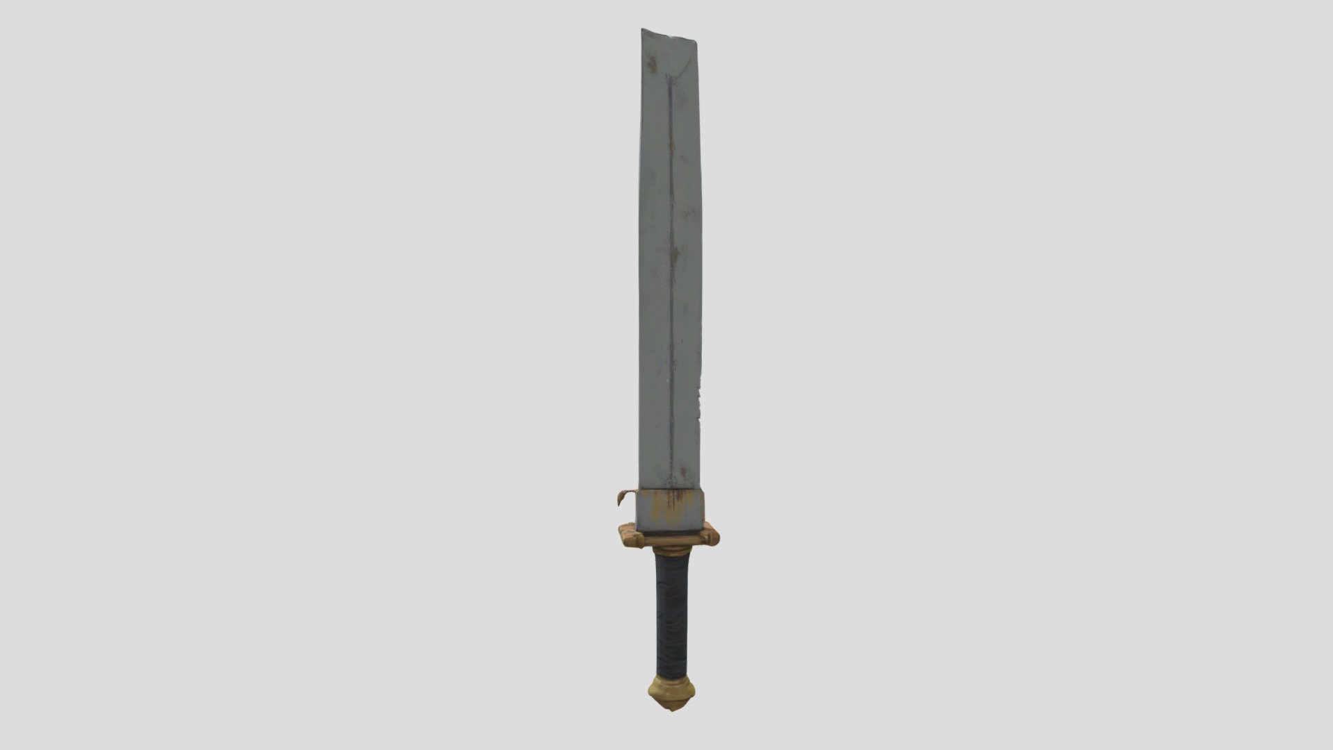 Card Title: Buster Sword - Download Free 3D model by WendyShadowGaming ...