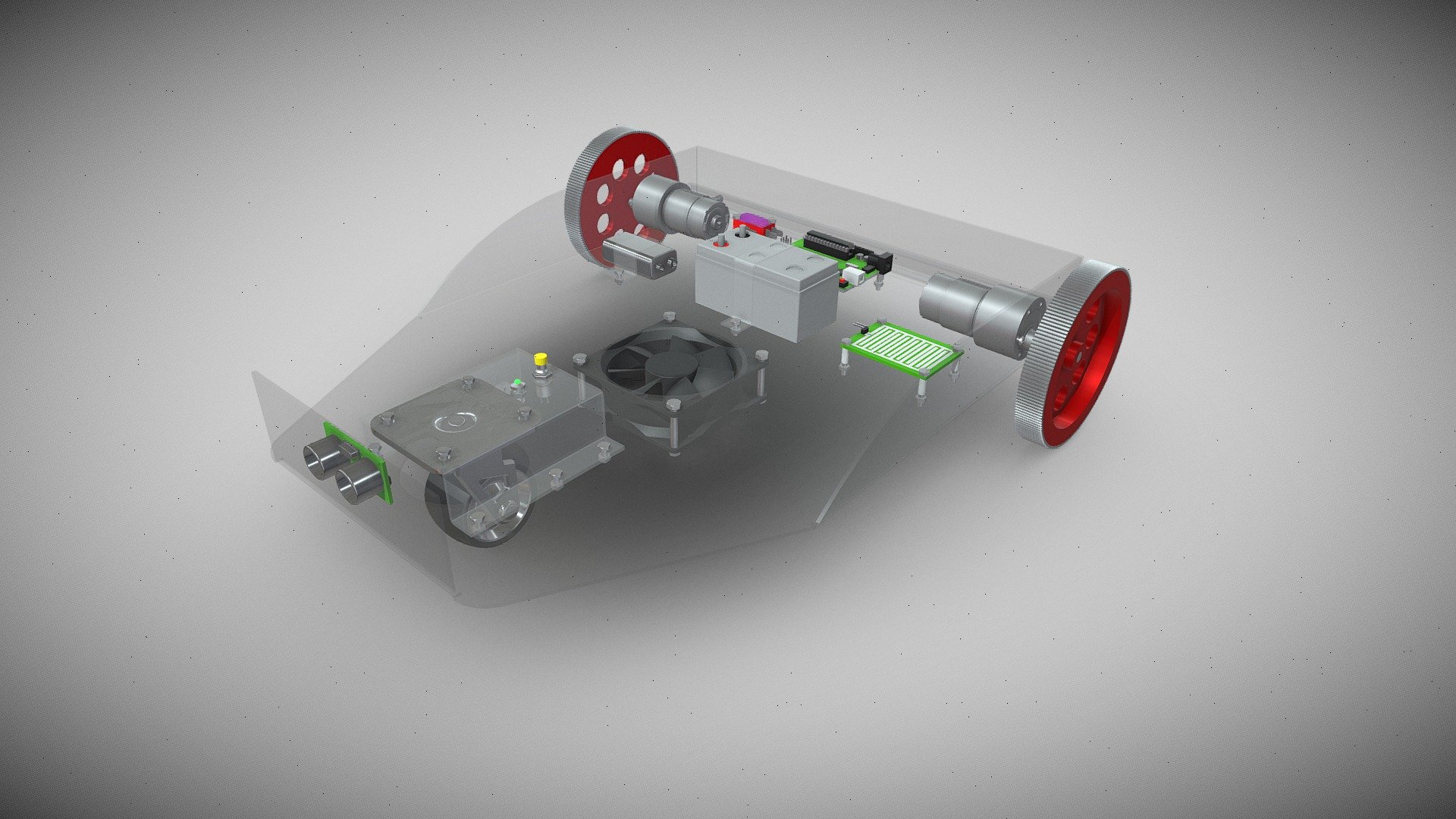 Robotmaaier - Transparant metaal - 3D model by Stichting Consortium ...
