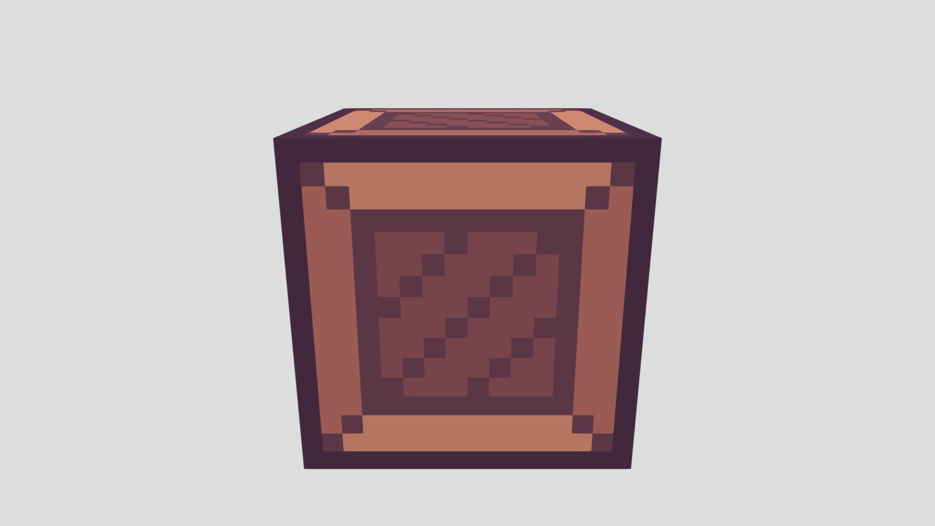 Pixel Art Crate - Download Free 3D model by shalimman [3a68114] - Sketchfab