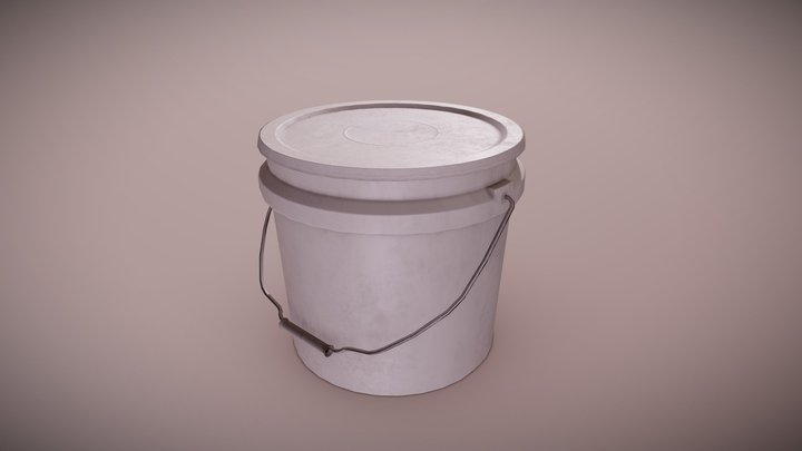 Paint-bucket 3D models - Sketchfab
