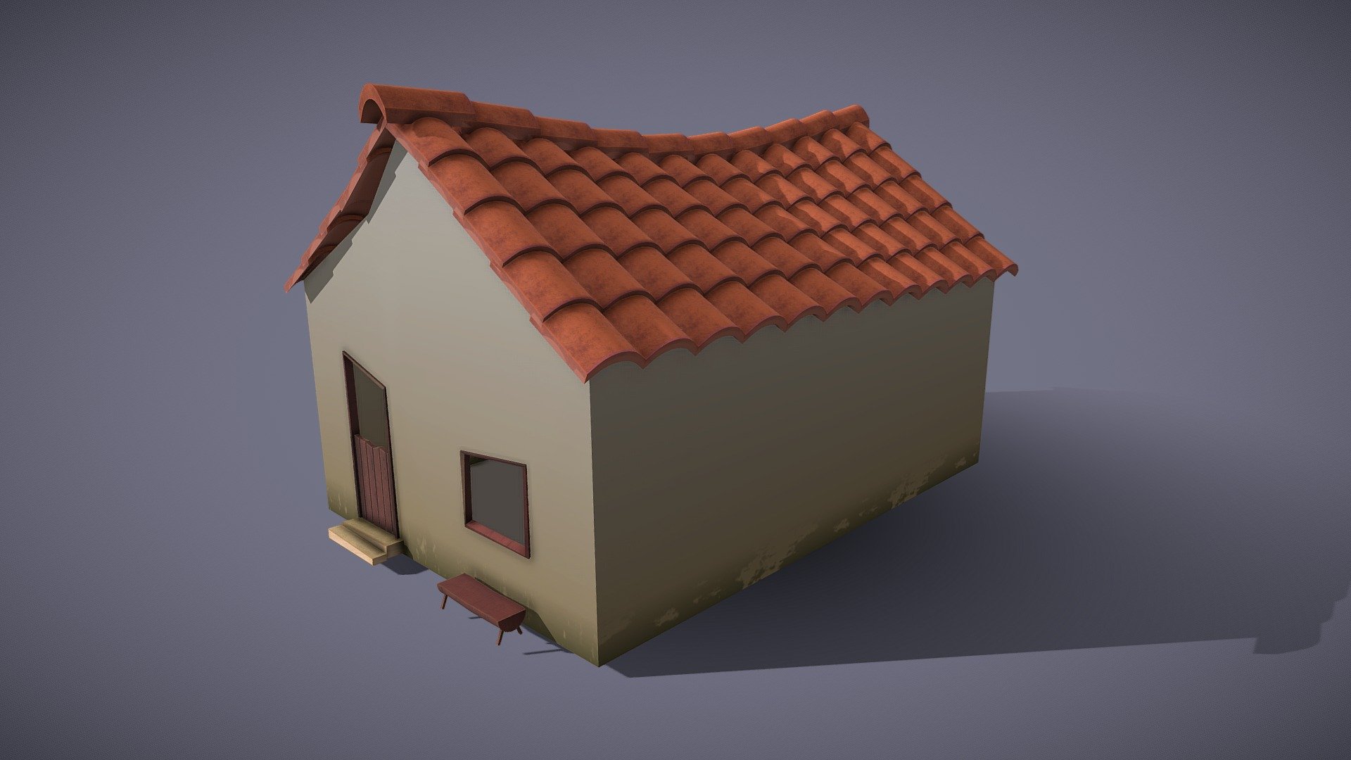 Stylized House - 3D model by qnomon [3a6a3c2] - Sketchfab