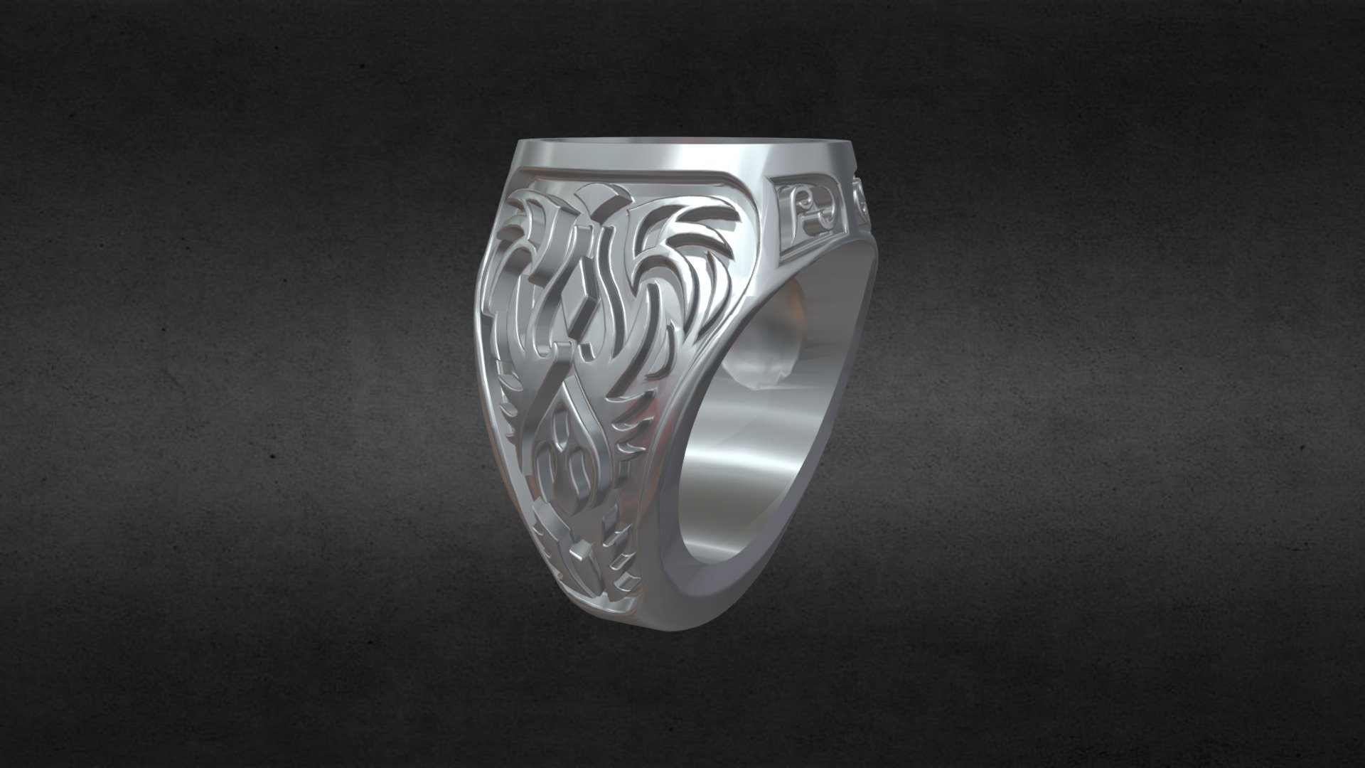 Printable 3D Men Ring - 3D model by ahmadmakhdom [3a6b8bf] - Sketchfab