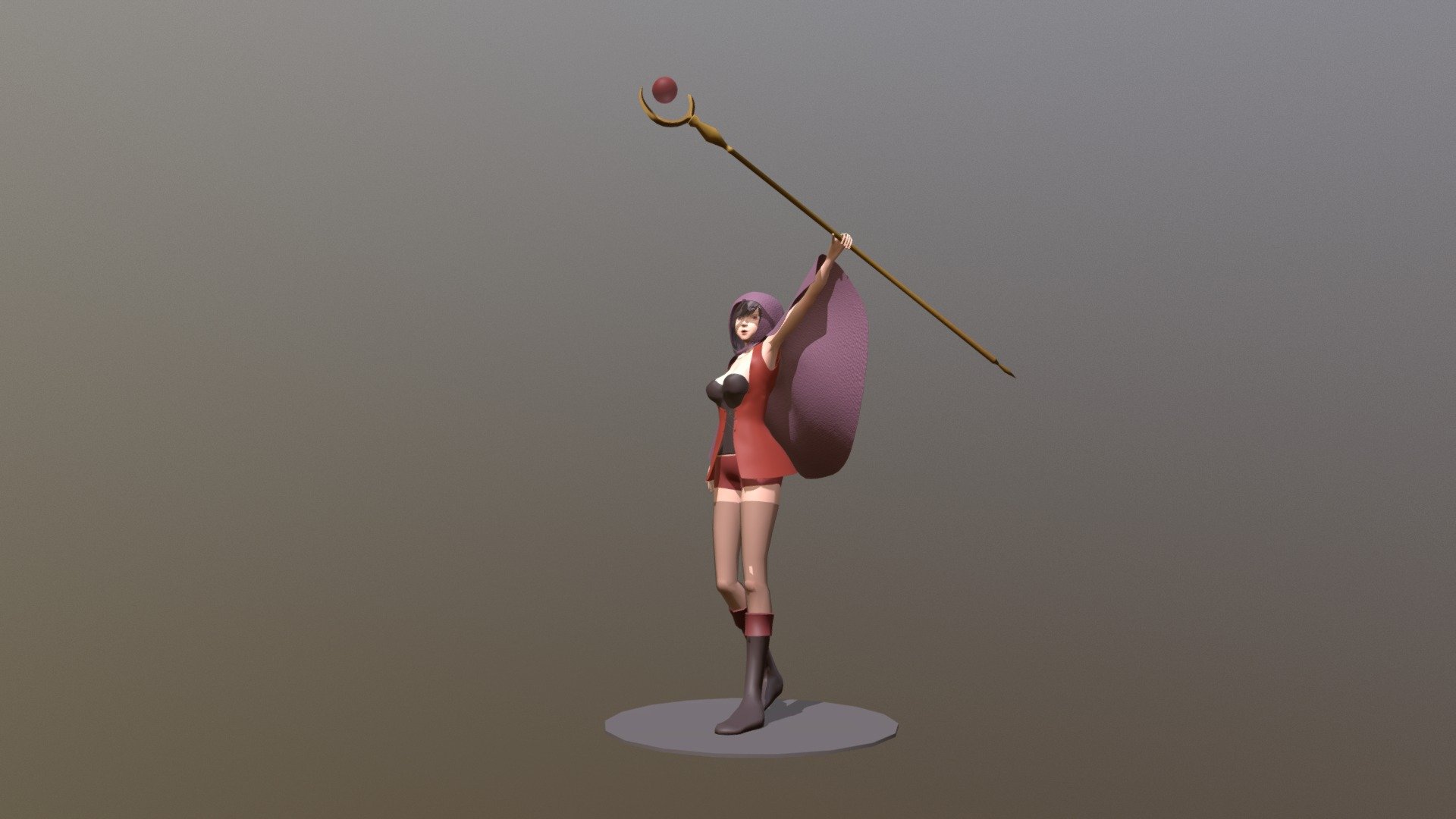 Magician - 3D model by jason820620 [3a6e0d0] - Sketchfab