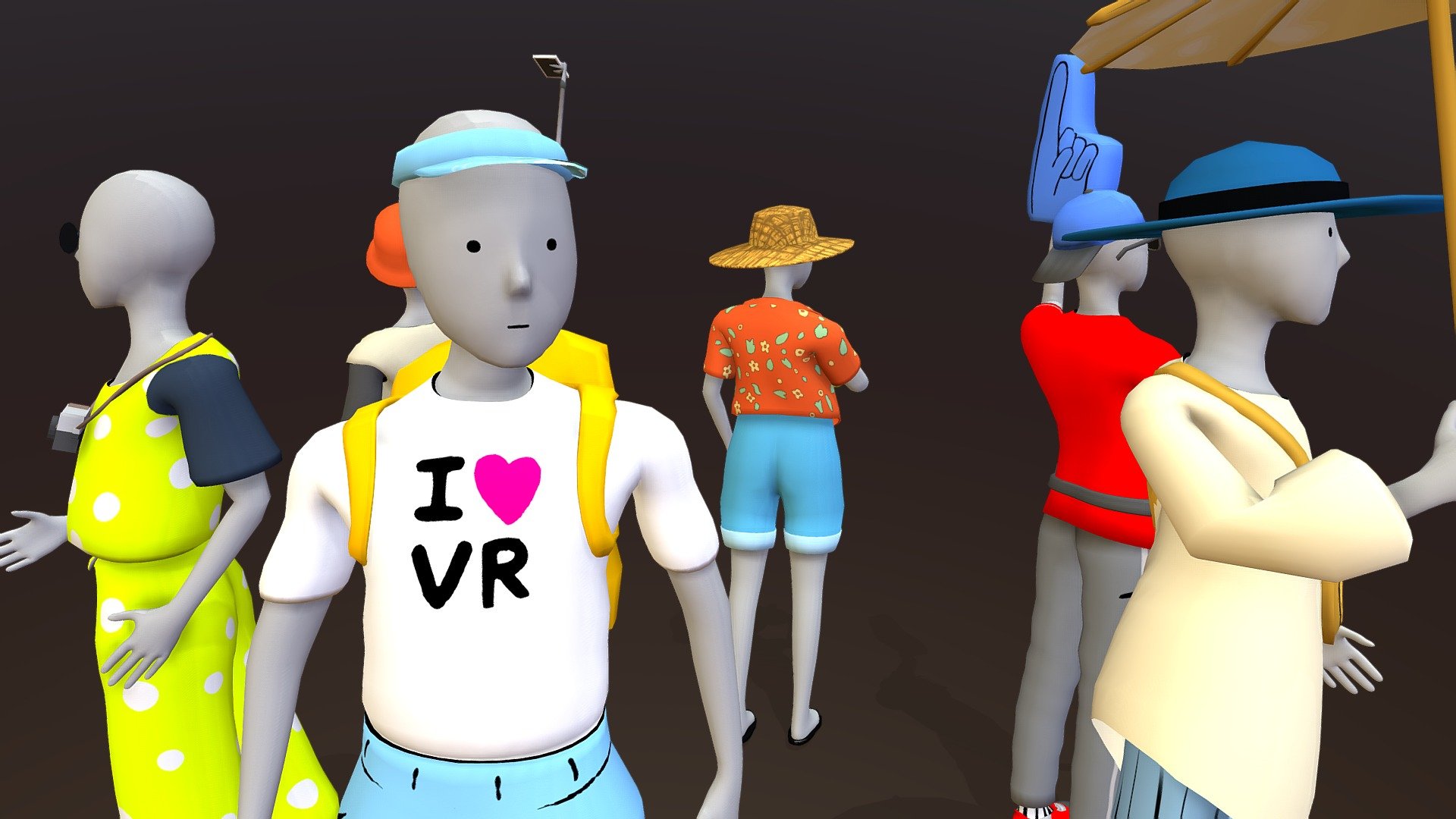 Virtualis Mannequins - 3D model by James Truhlar (@mdcrtv) [3a6e924 ...