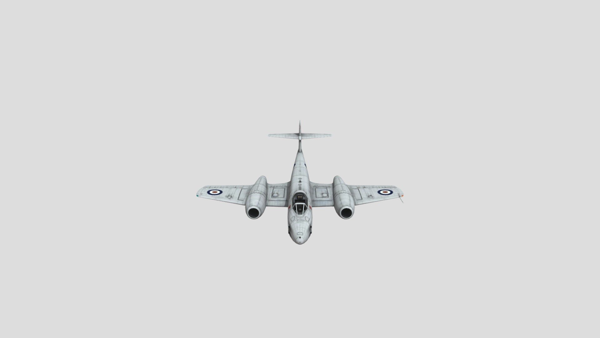 Meteor F Mk 8 G.41K (War Thunder) - Download Free 3D model by ...