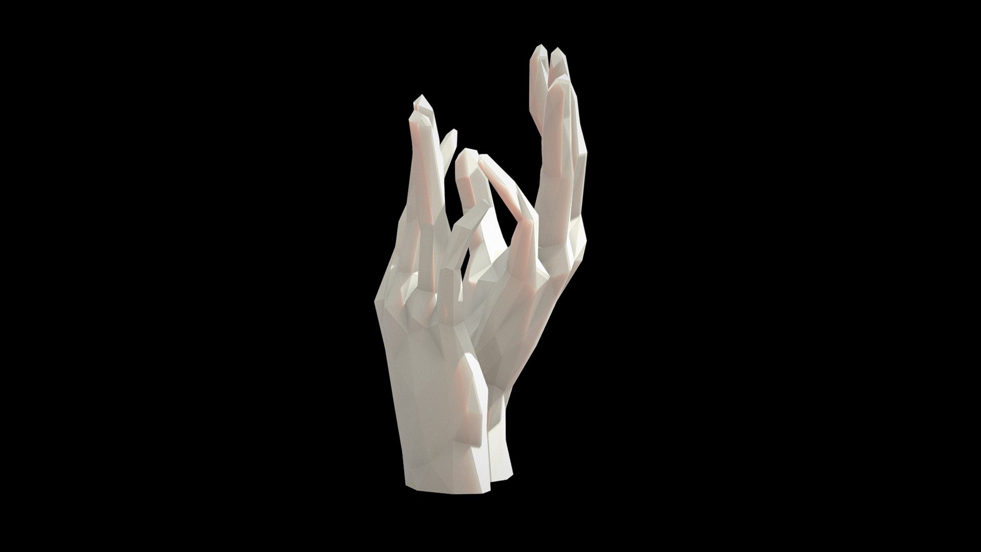 Hand Sculpture - Low Poly - Buy Royalty Free 3D model by ÆON (@xaeon ...