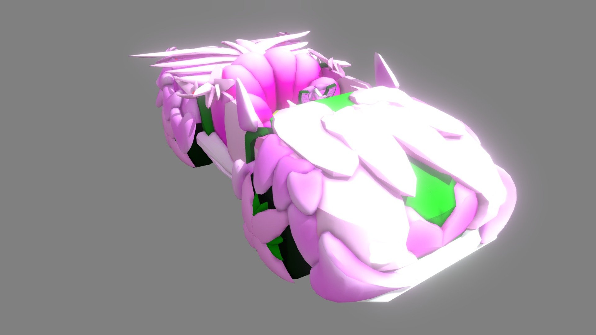 Racing kart "Rose Rise" - 3D model by KepSight [3a72007] - Sketchfab