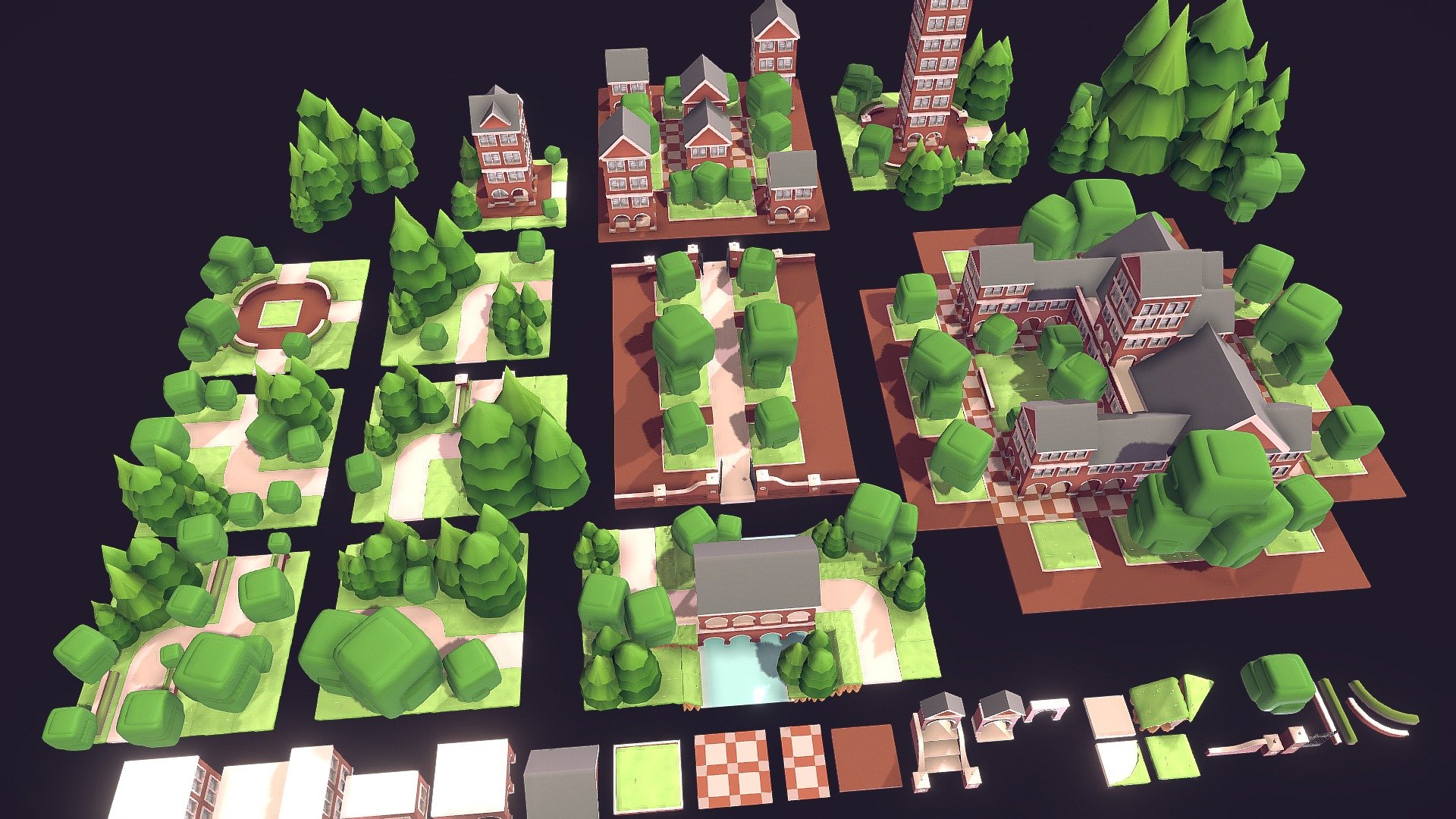 Modular VR Environment - 3D model by Paul Merrell (@paulmerrell ...