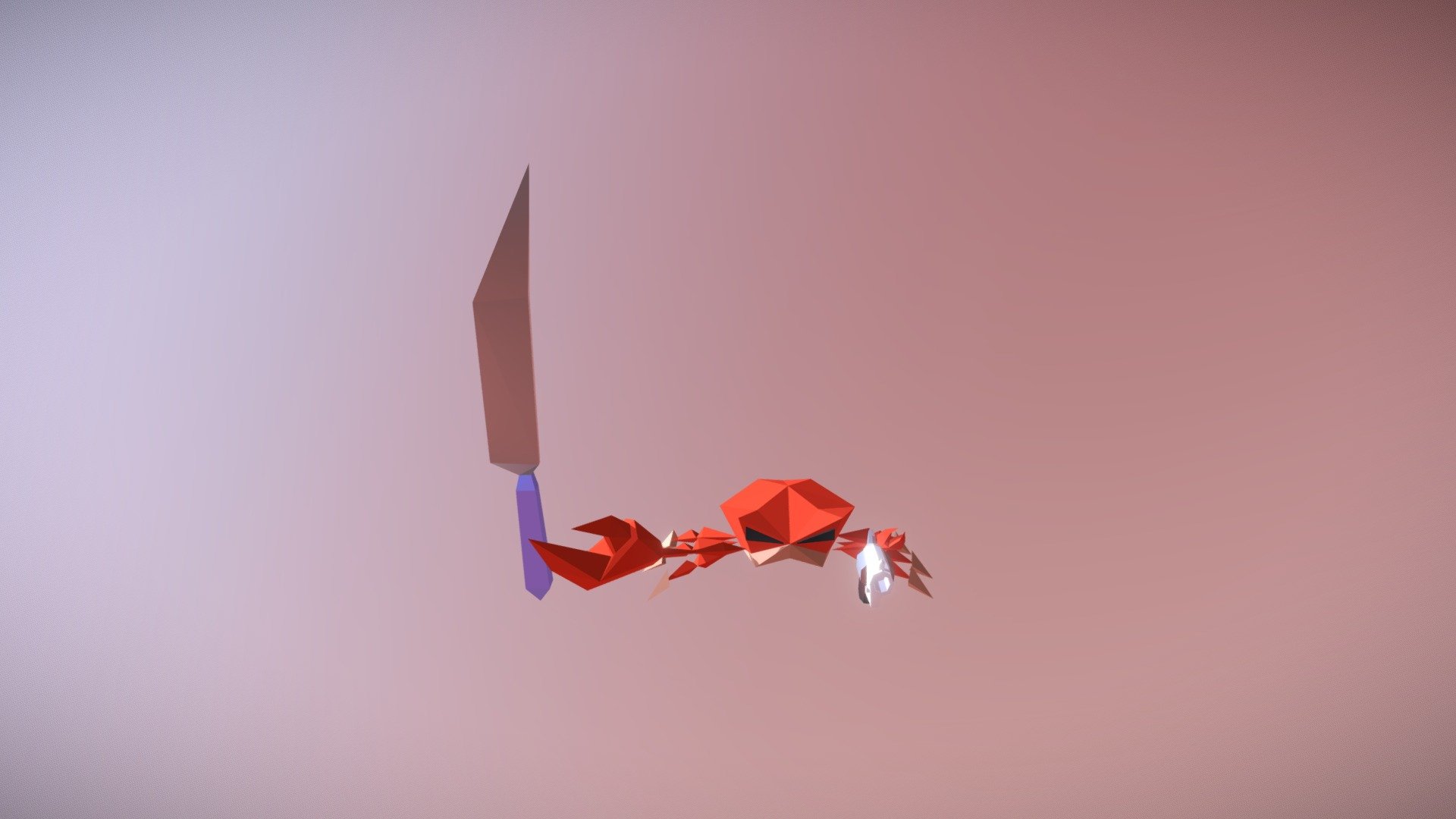 Stabby Crabby - 3D model by Cagez [3a74b37] - Sketchfab