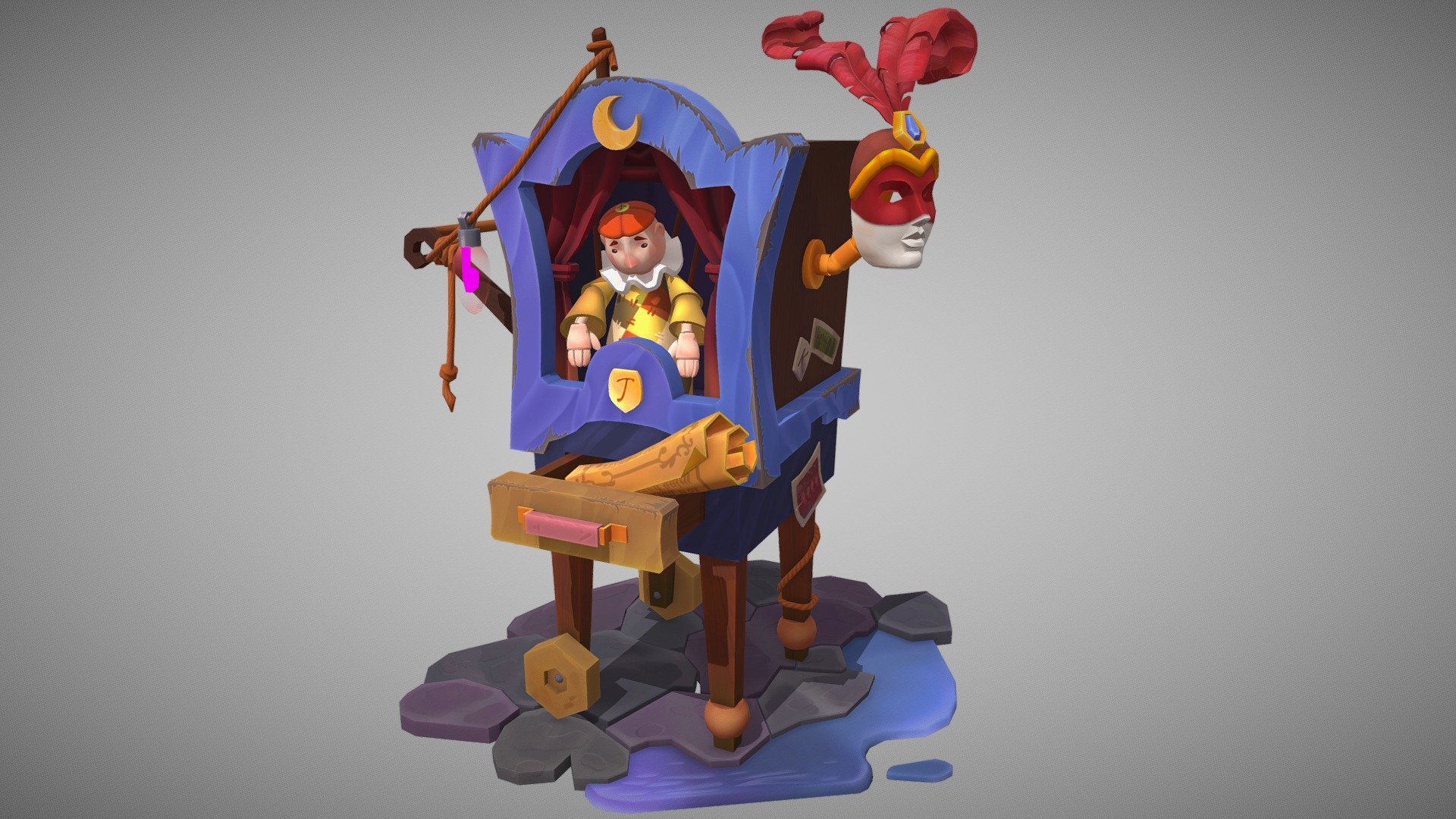 chest puppet show - Download Free 3D model by longblonde126 [3a75115 ...
