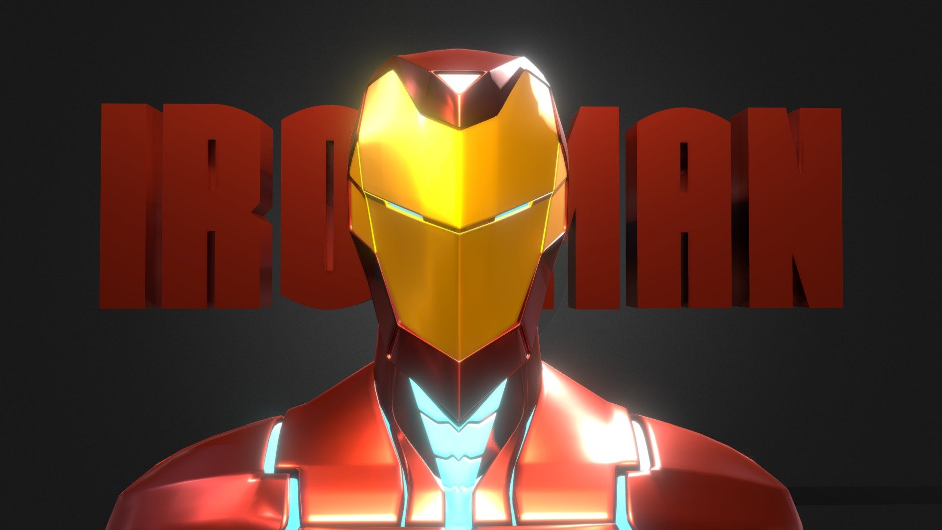 IRONMAN - TONY STARK MARVEL - Download Free 3D model by Felipe.Sanches ...