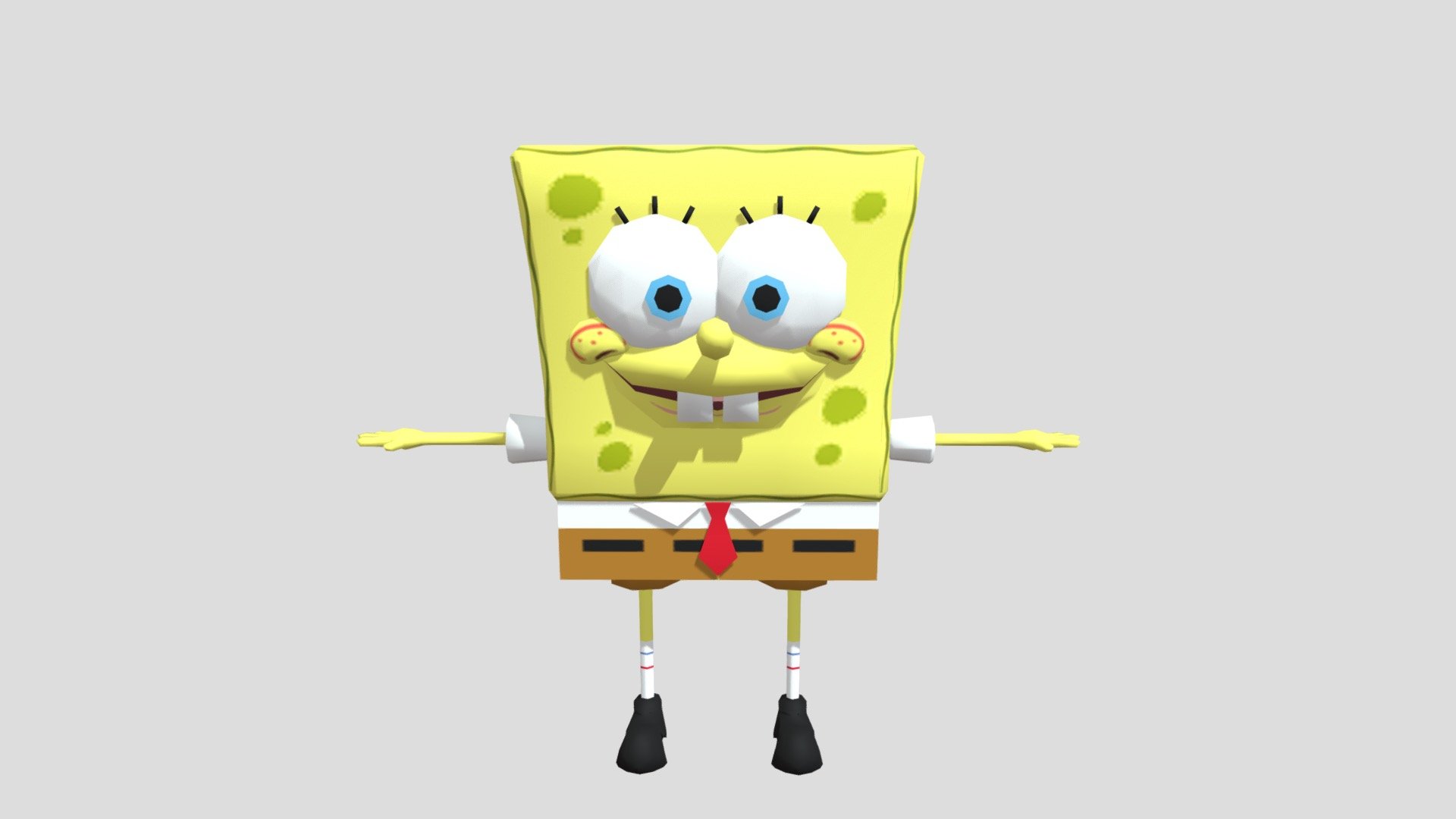 GameCube-SpongeBob - 3D model by SMF Features Developed From Cheryl ...