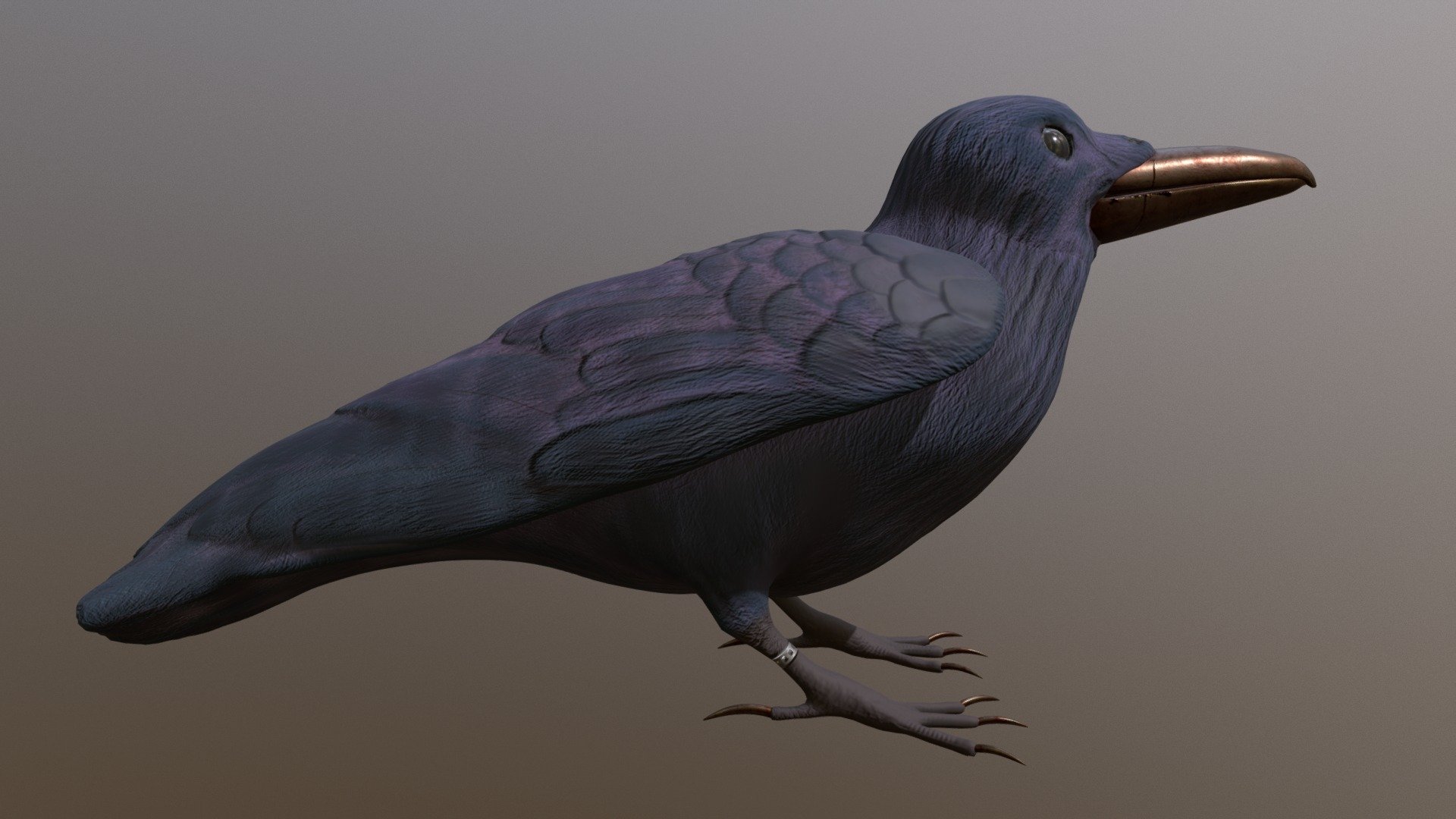 Crow - 3D model by BrightMemories.Irina.Moiseeva [3a770fa] - Sketchfab