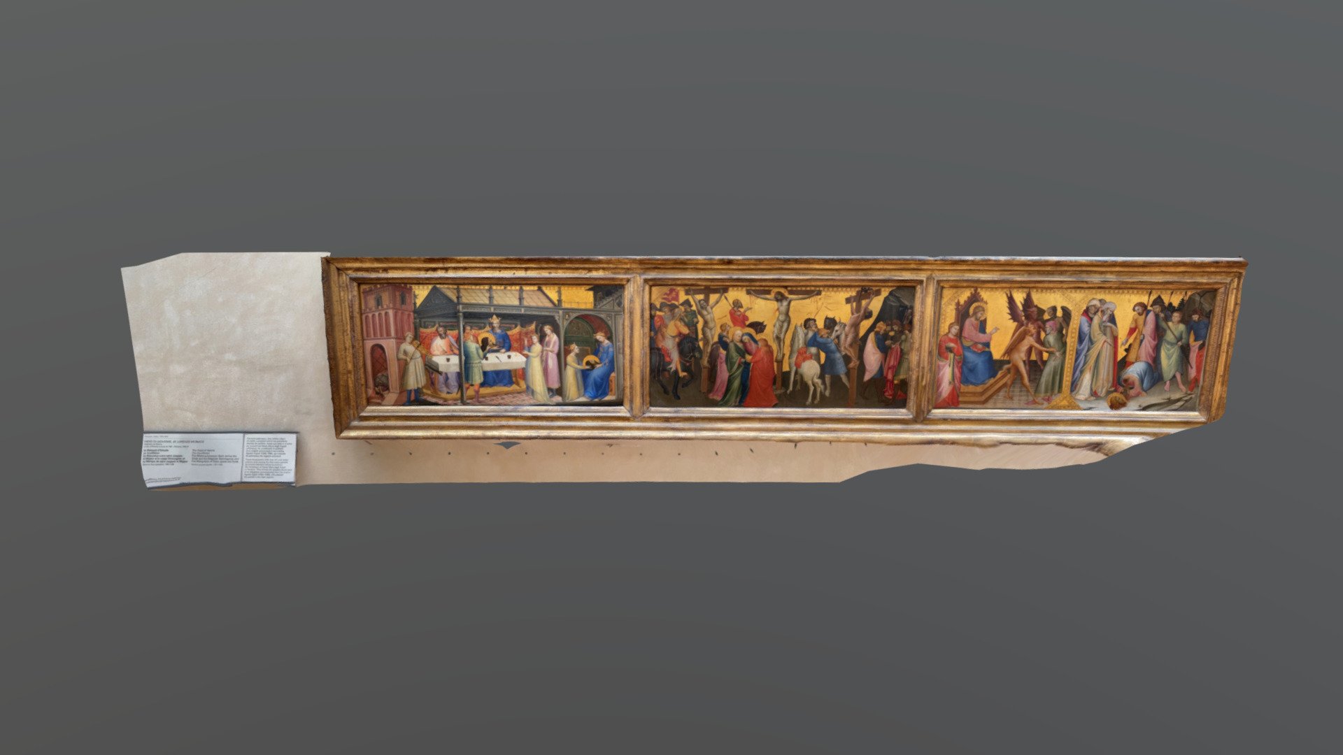 Prédelle (?) de Lorenzo Monaco - Download Free 3D model by AnDeNan ...