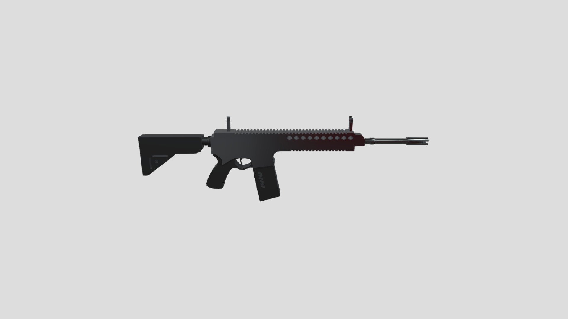 Gun - Download Free 3D model by Lolmanplayz [3a7881b] - Sketchfab