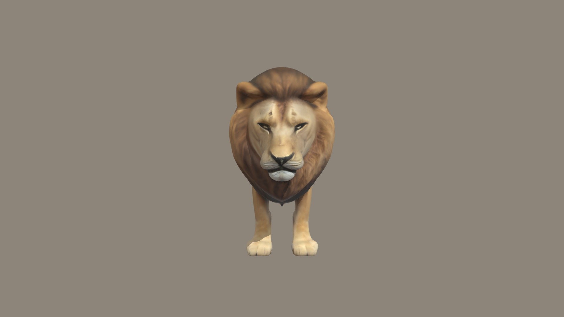 Lion - 3D model by lucky_duck_Z [3a78cb2] - Sketchfab
