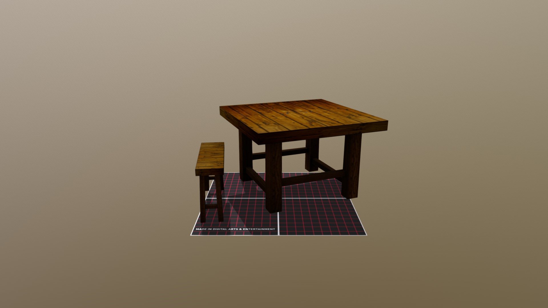 Prop_Table - 3D model by Vincent Van Zele (@Vincent_Van_Zele) [3a7ad39 ...