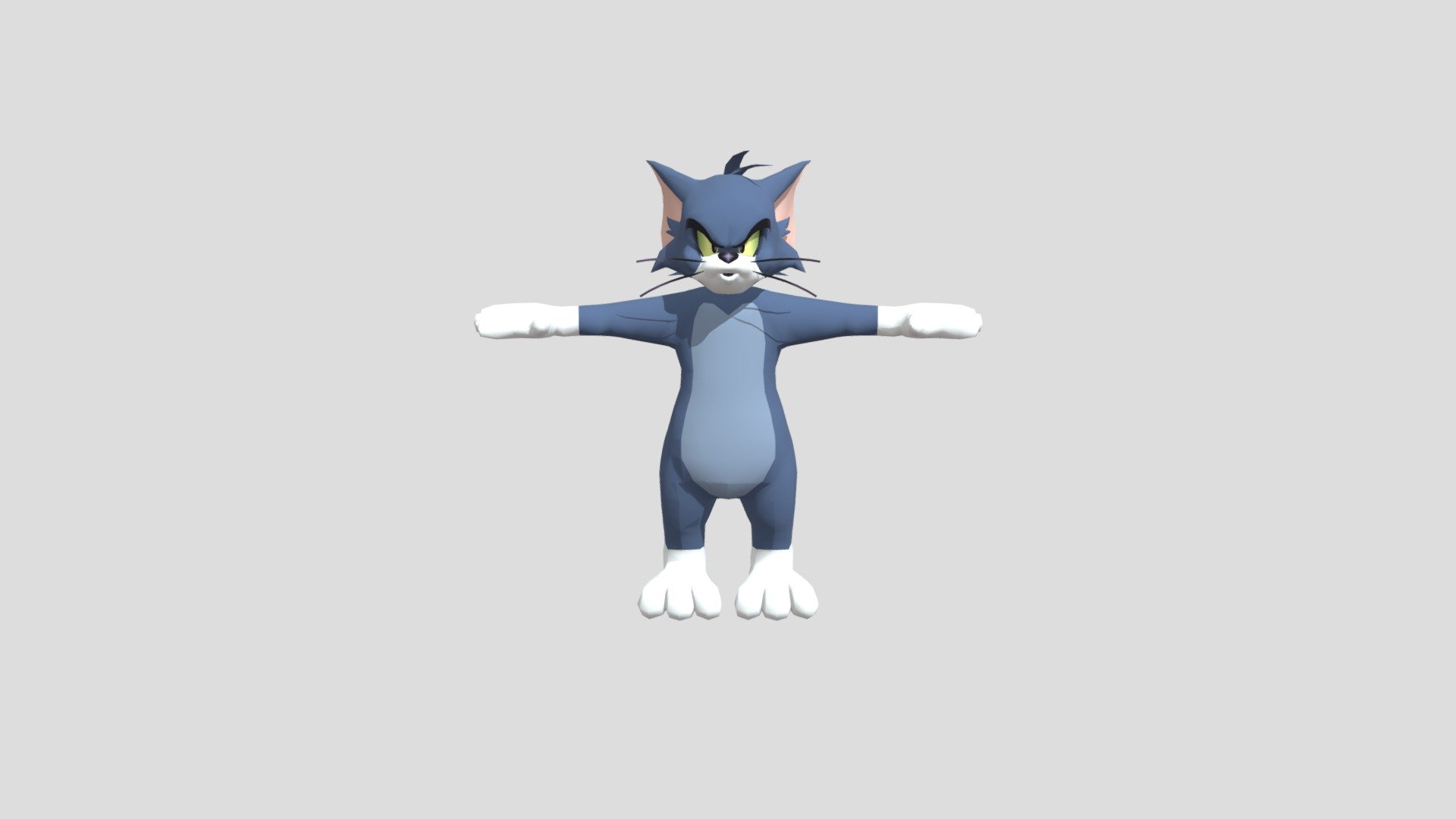 Tom Cat Dancing Running Man Download Free 3d Model By Renato Solar 2219
