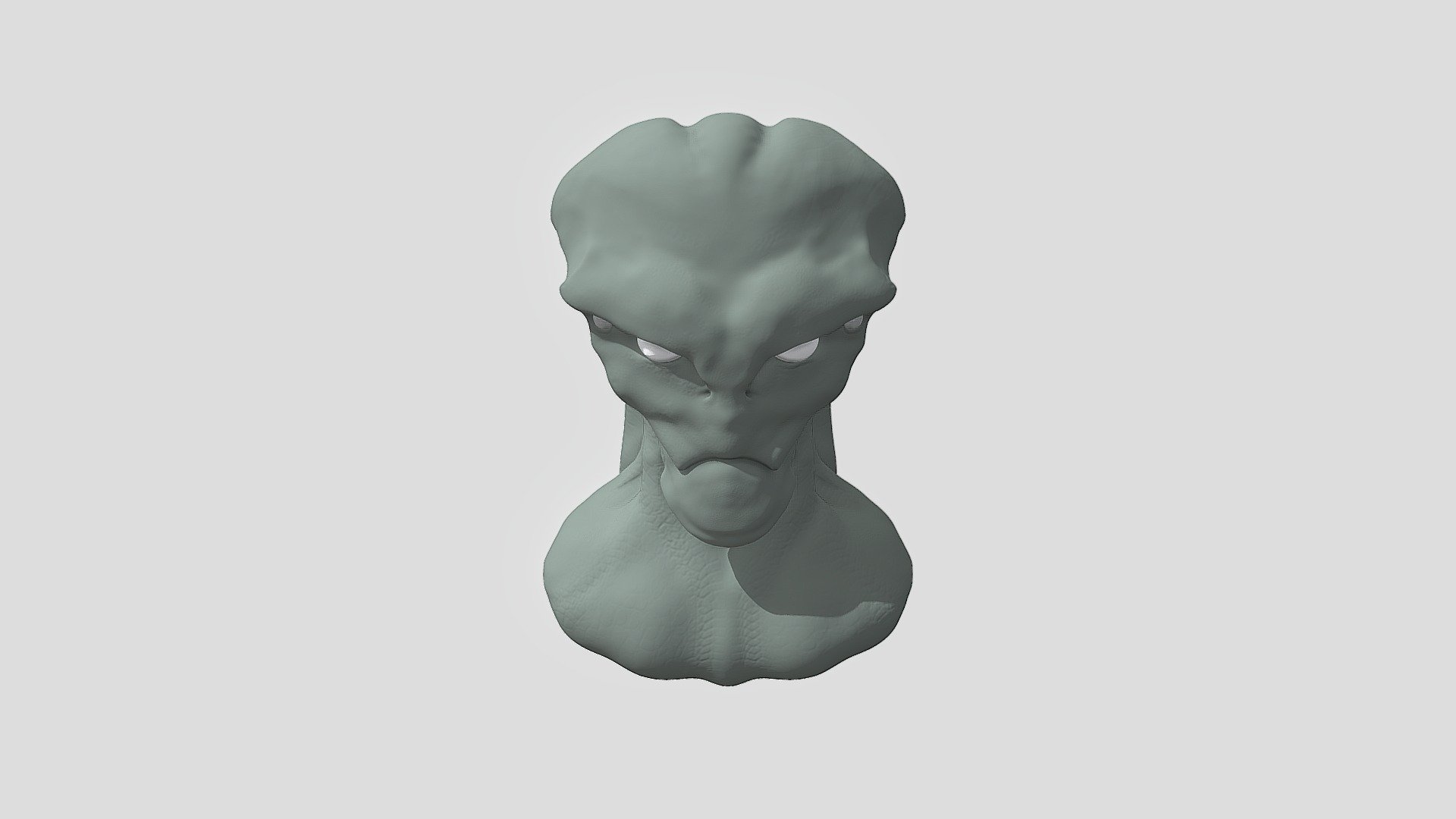 Alien Bust - 3D model by Lonewolf619 [3a7b525] - Sketchfab