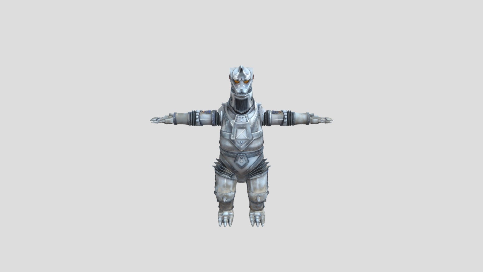 Showa Mechagodzilla - Download Free 3D model by BaragonGamer rawr ...