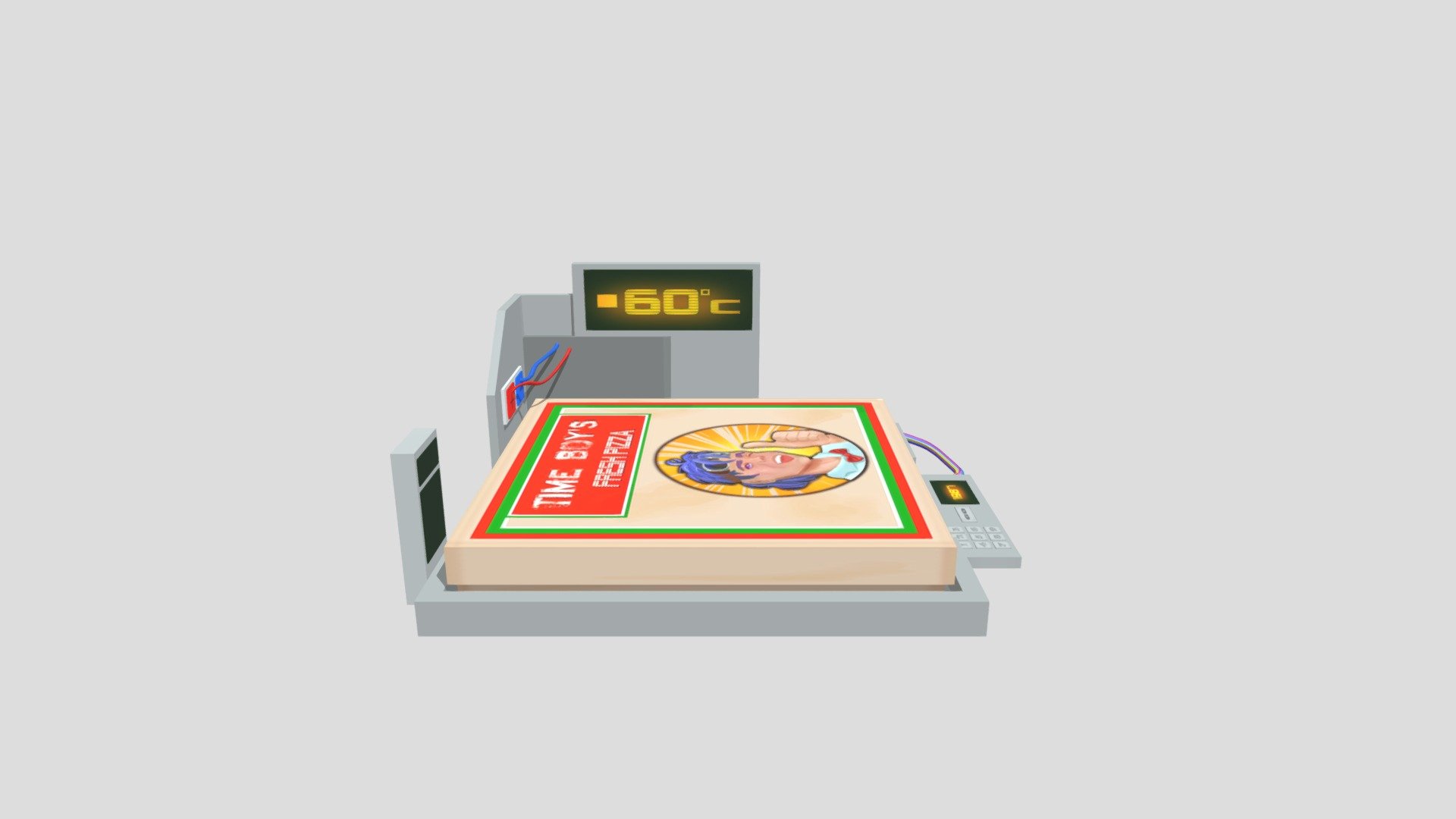 Time-Traveler's Pizza Box - Download Free 3D model by BellaSibley ...