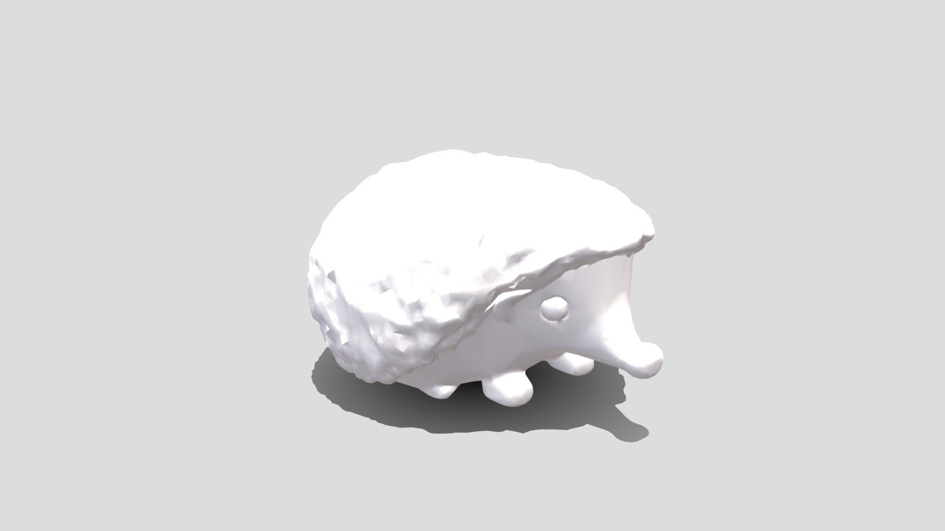 Hedgehog_free - 3D model by dhenriquezs [3a7c422] - Sketchfab