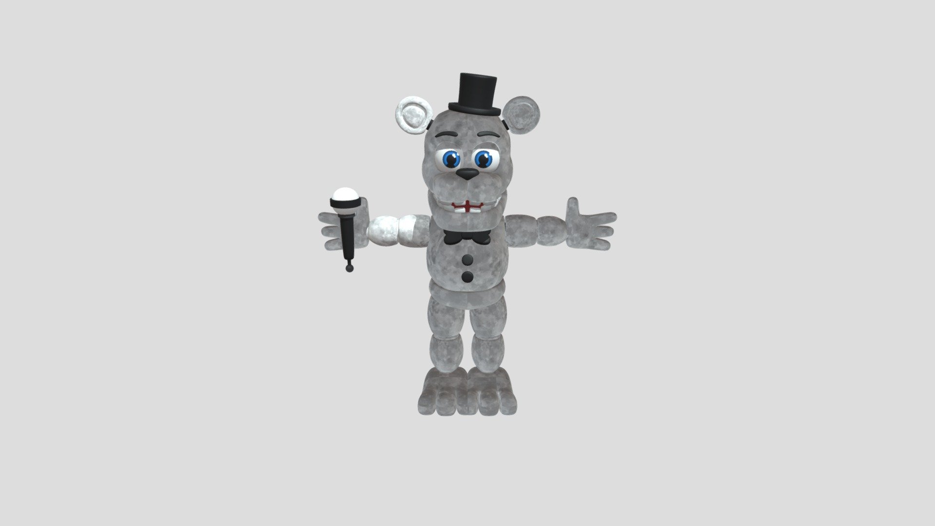 Retro Freddy - Download Free 3D model by fabi25928 [3a7d05a] - Sketchfab