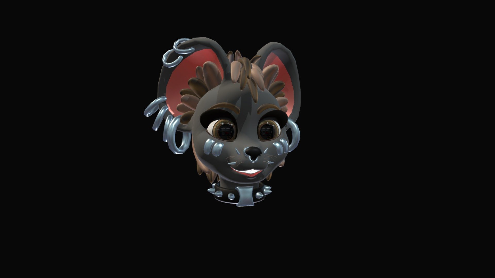 Mouse Head Bust - 3D model by Soulraider.Dev (@gneissler) [3a80b55 ...