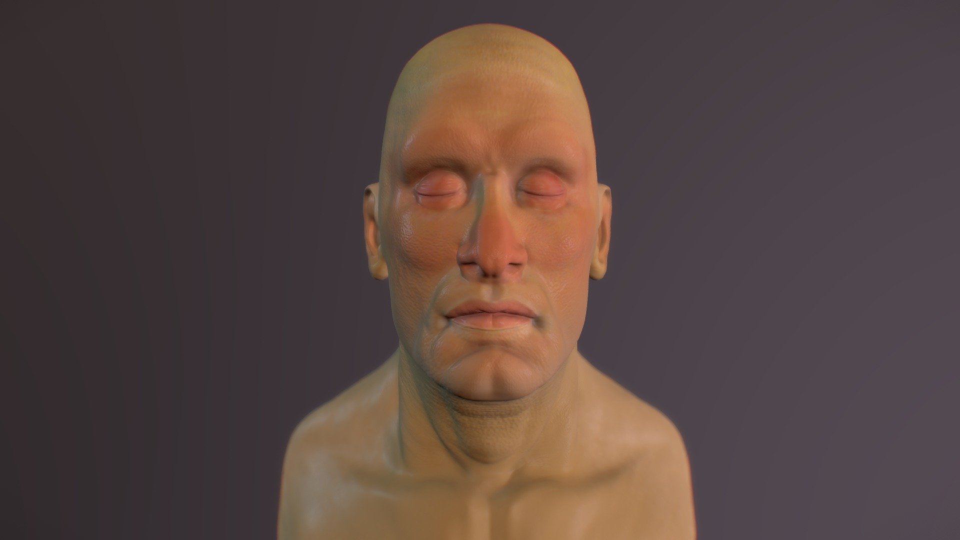 Human face - 3D model by Bruno Padura (@mudkip18) [3a8249f] - Sketchfab