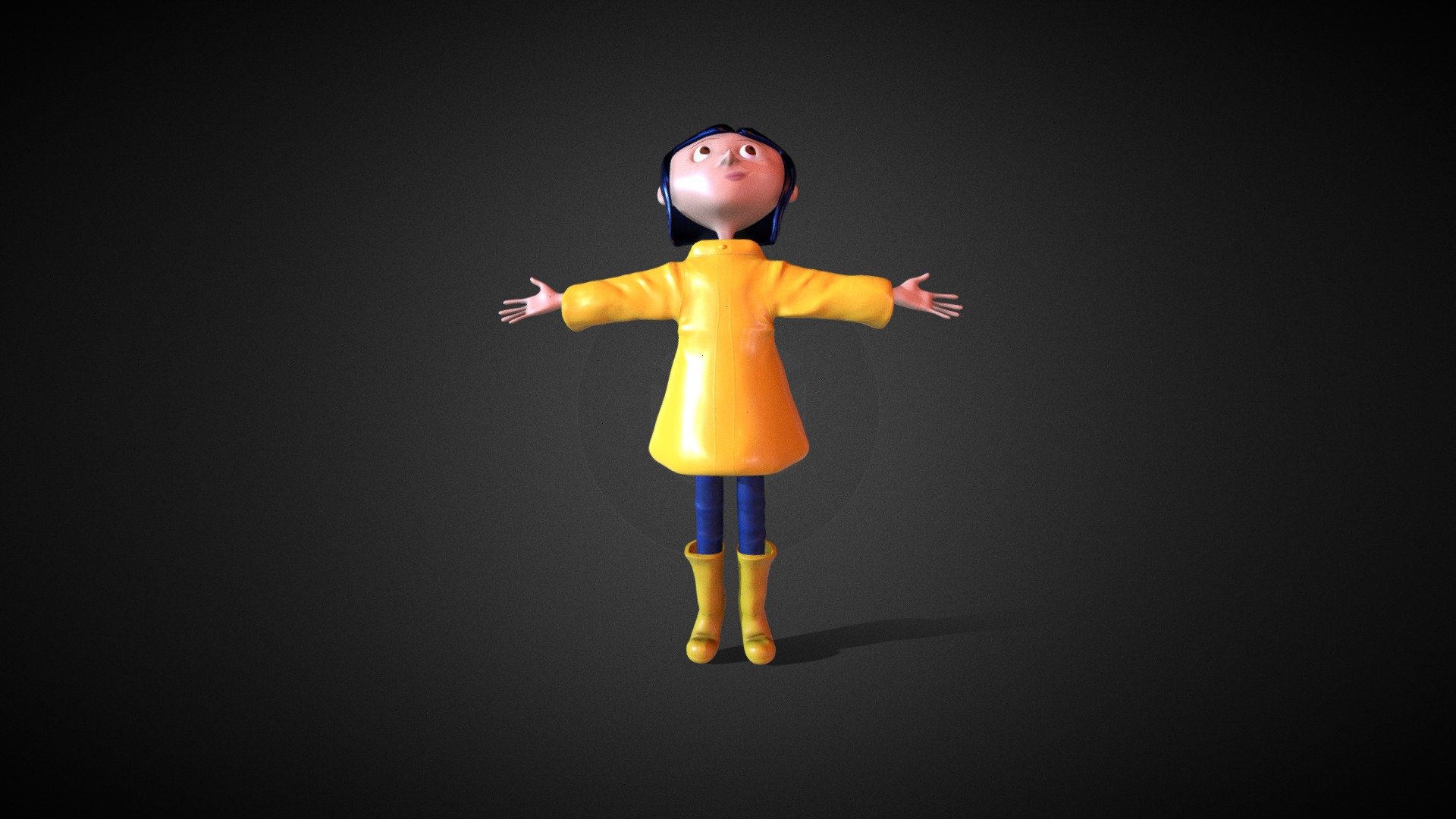 Coraline Jones - Download Free 3D model by lola.ferreiro [3a825b1 ...