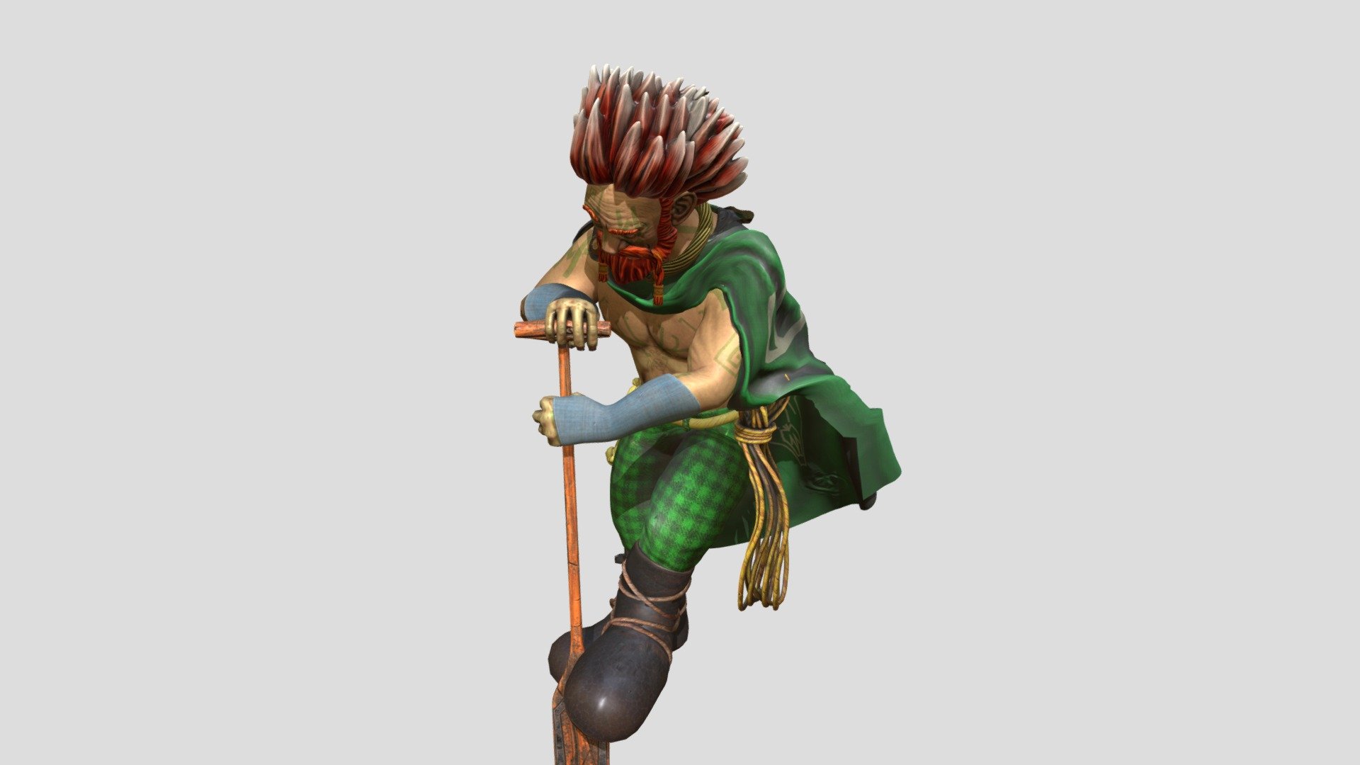 Dwarven Trapper - 3D model by reapermediasr [3a831a3] - Sketchfab