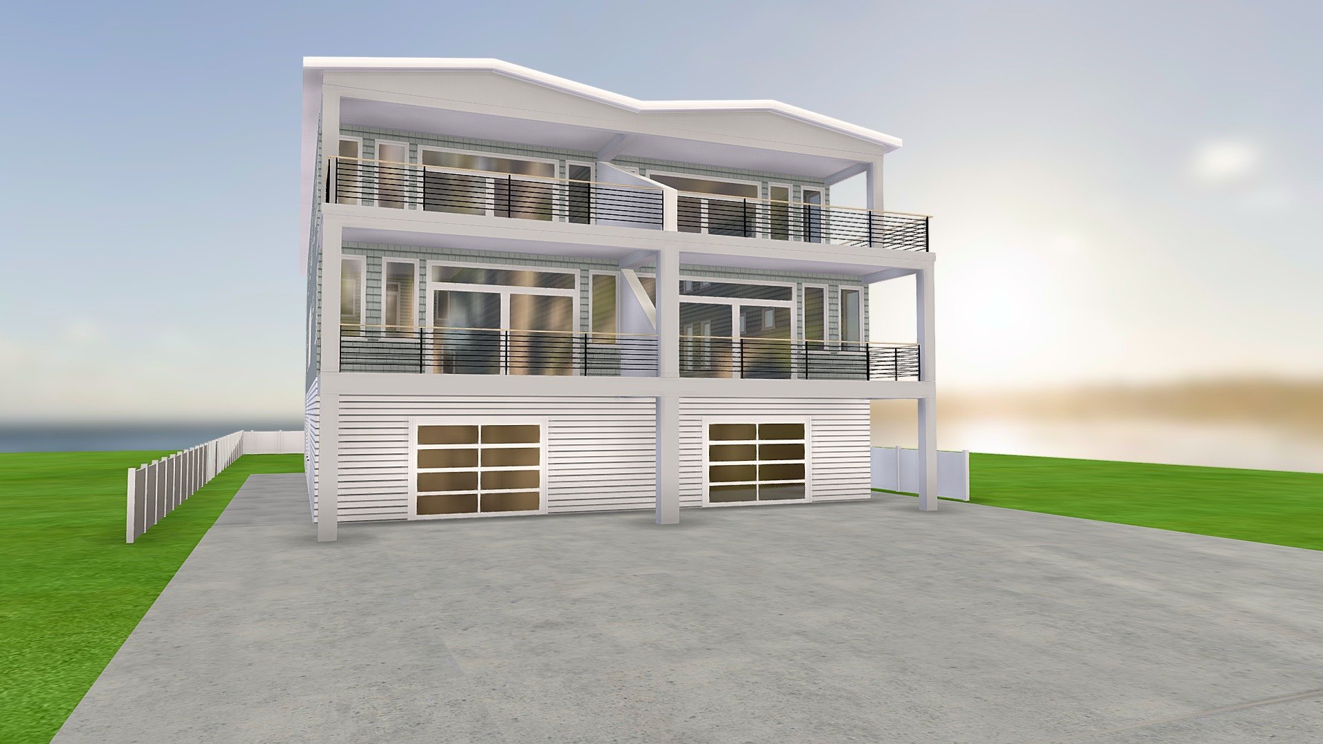 Sutherland - 360 spin model of 3D house - 3D model by Render3DQuick ...