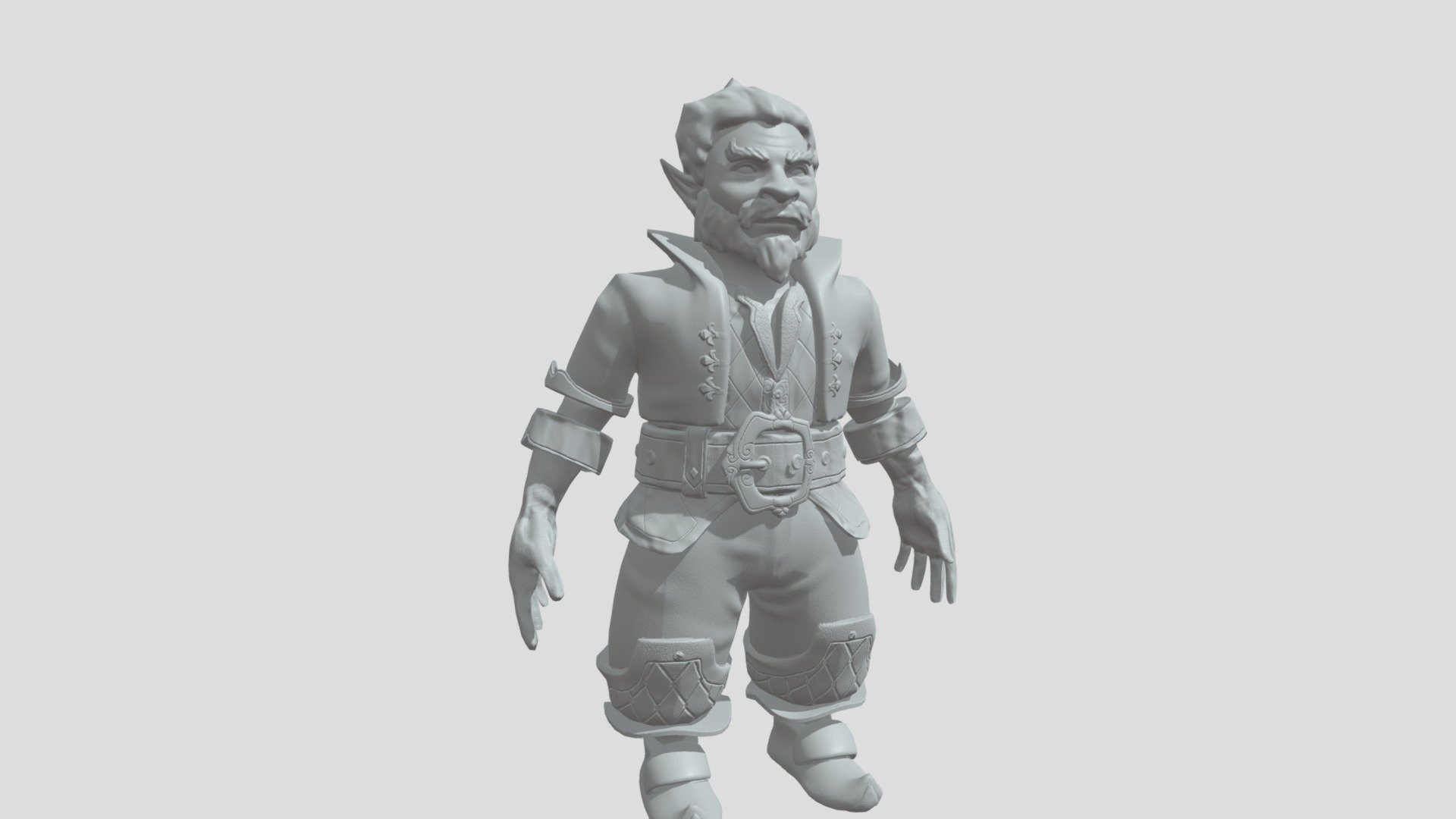 dwarf - 3D model by brandon15welch [3a854ad] - Sketchfab