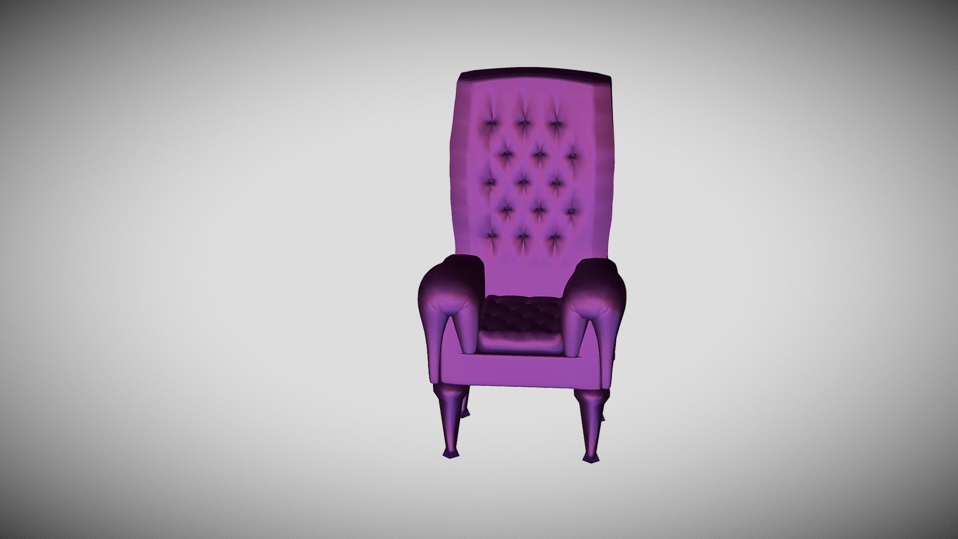 Arm Chair - 3D model by AHMEDELSHATTER [3a85c71] - Sketchfab