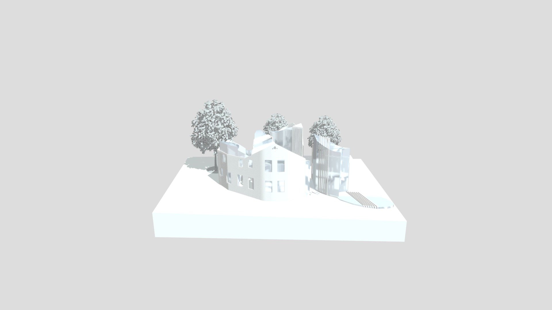 studio house 11-23 model - 3D model by rpiattst [3a862ad] - Sketchfab